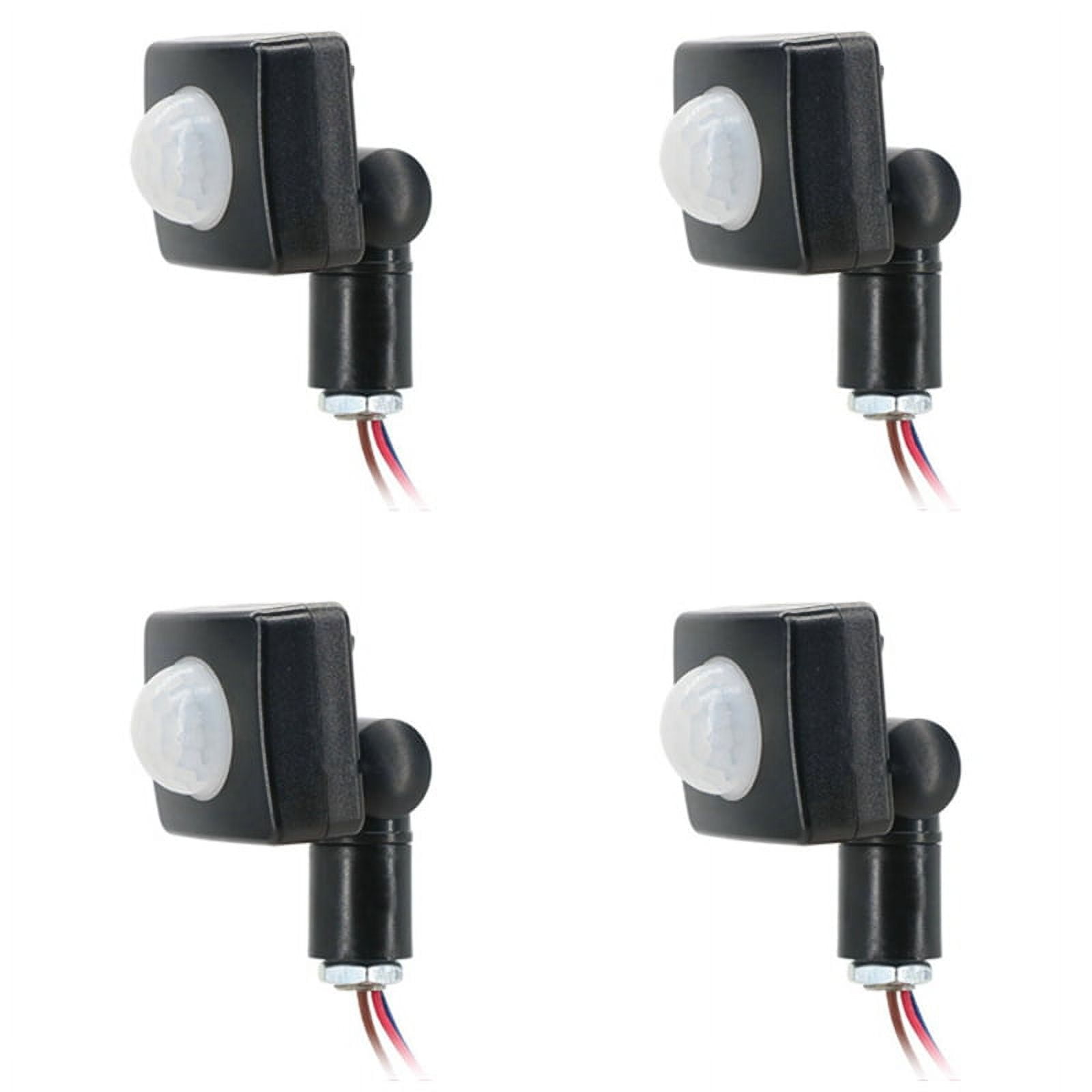 4X 220V Mini Human Body Infrared Sensor Infrared Body Sensor Switch LED ...