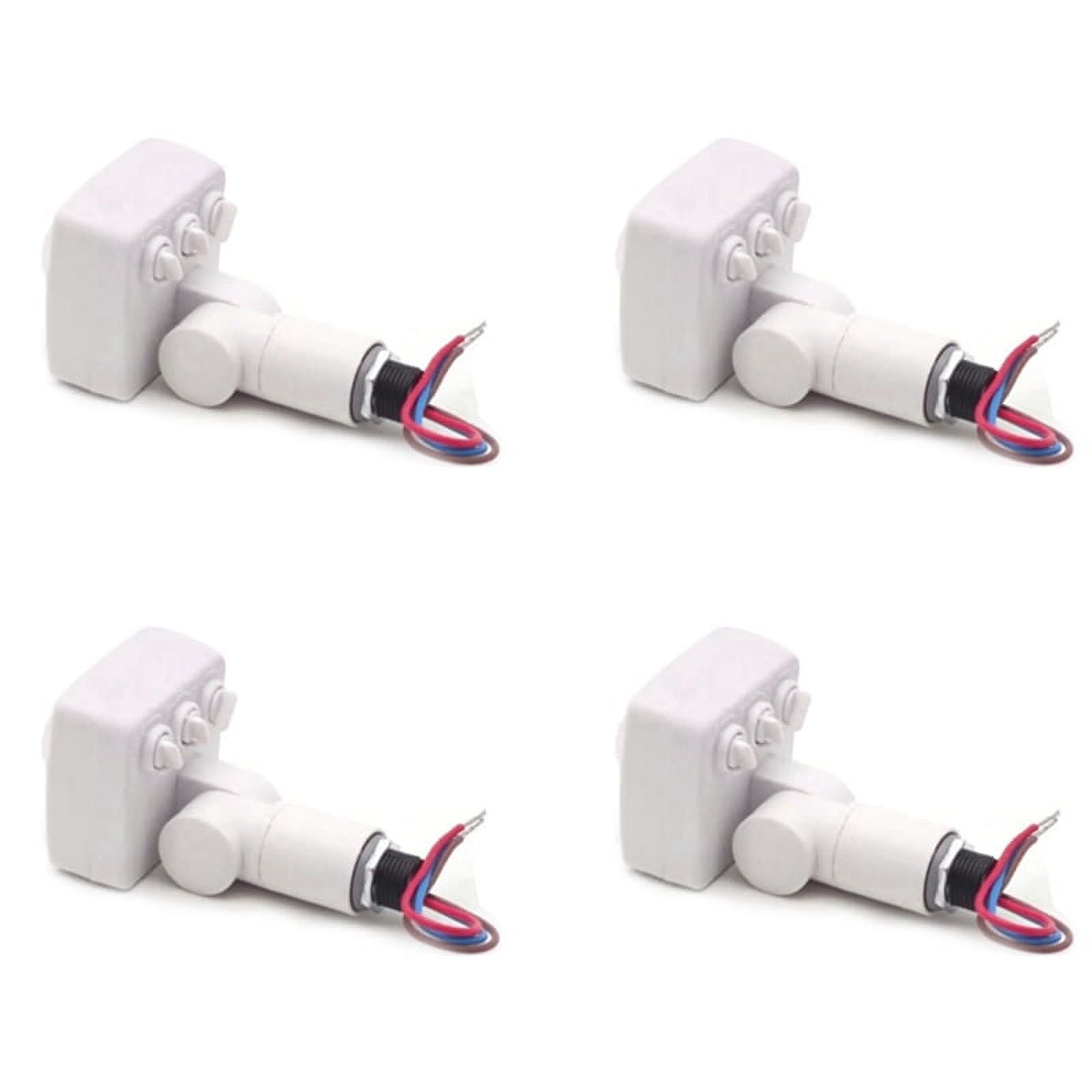4X 220V Mini Human Body Infrared Sensor Infrared Body Sensor Switch LED ...
