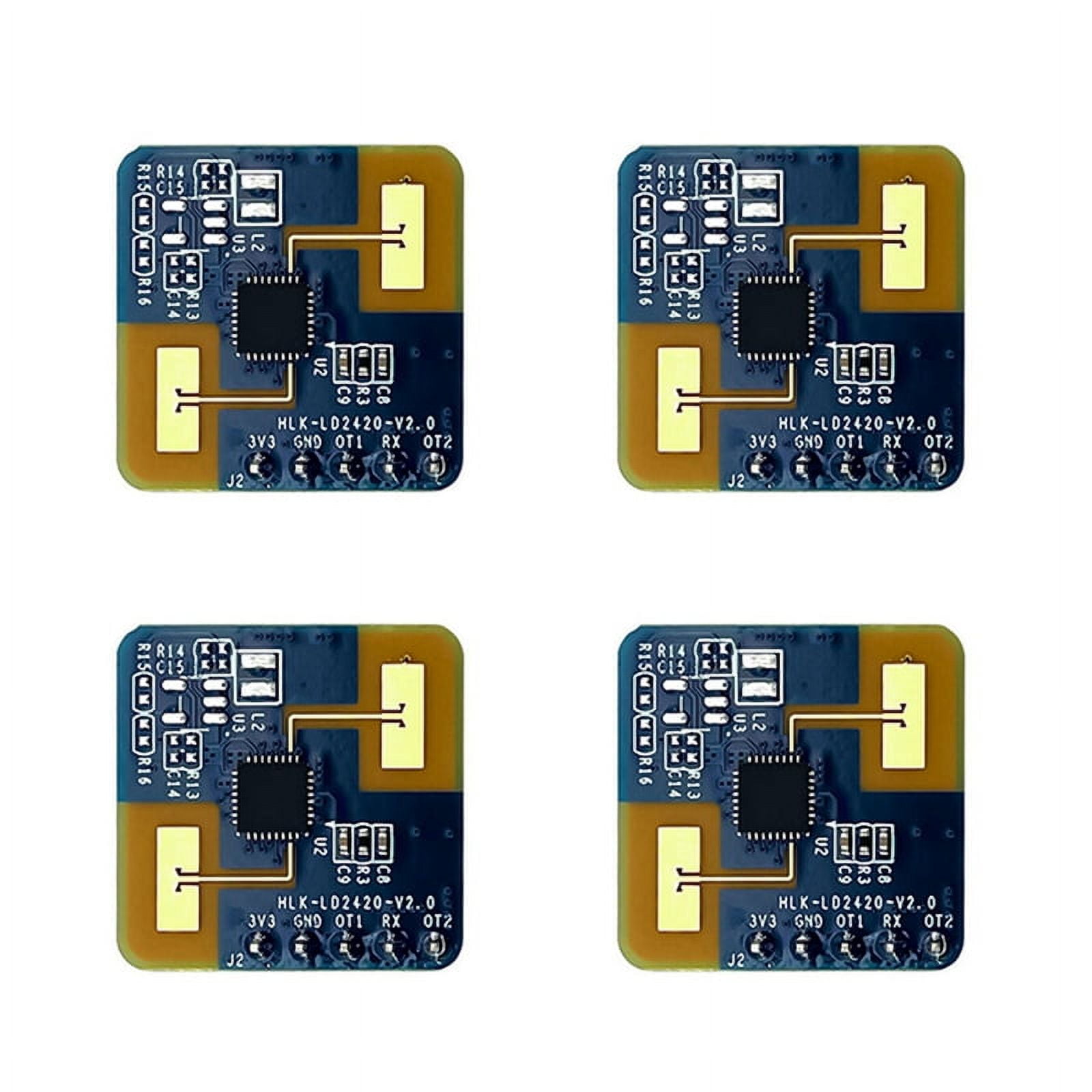 4X 24G mmWave LD2420 Human Presence Radar Sensor Motion Detection ...