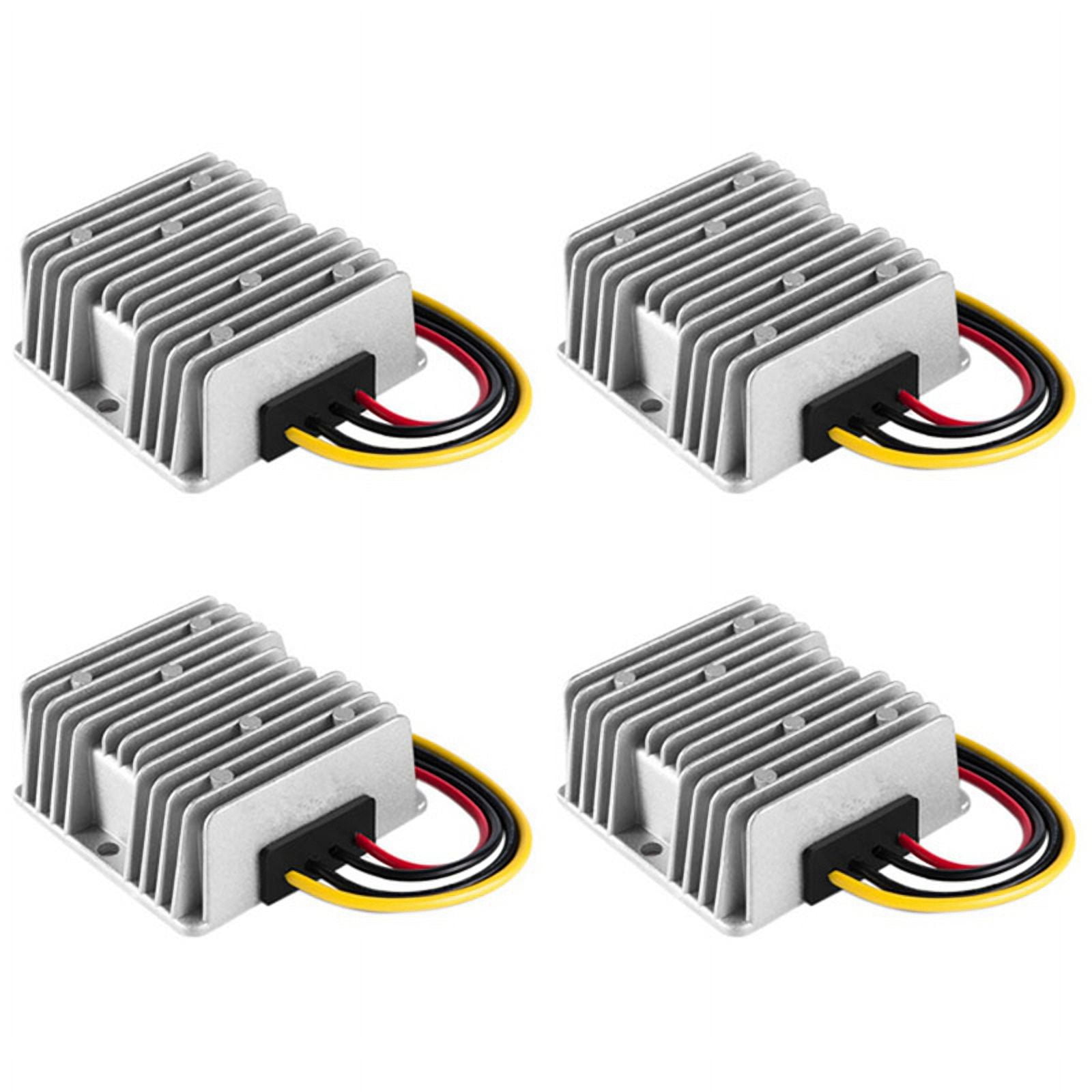 4X 24V to 12V 30A 360W DC DC Converter 24 Volt to 12 Volt Regulator ...