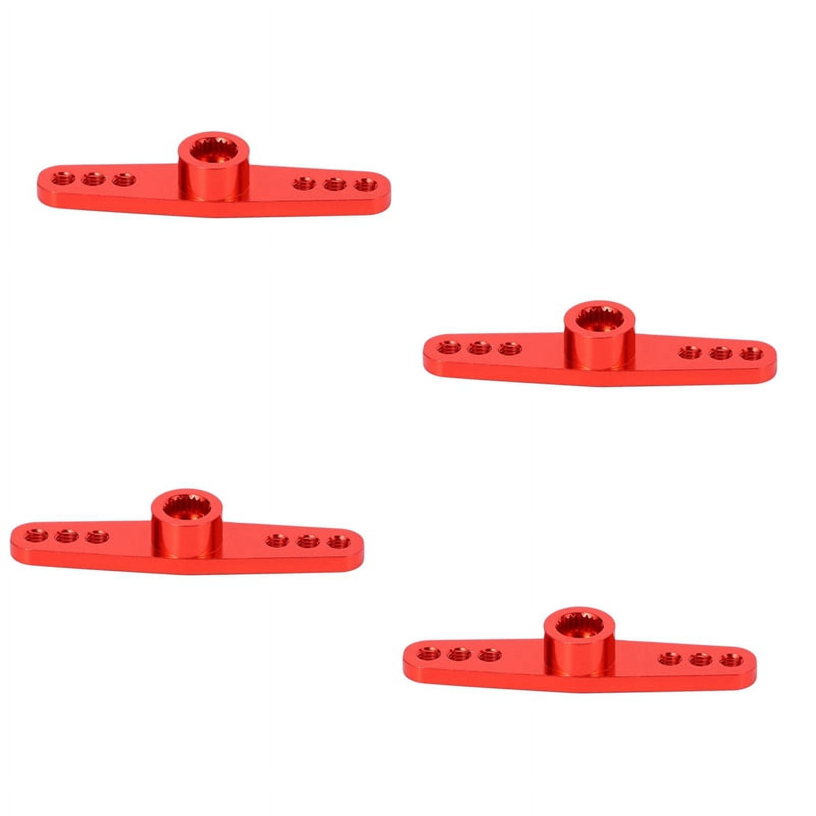 4X 25T Steering Servo Arm Horn Metal Parts Double Steering Arm for ...