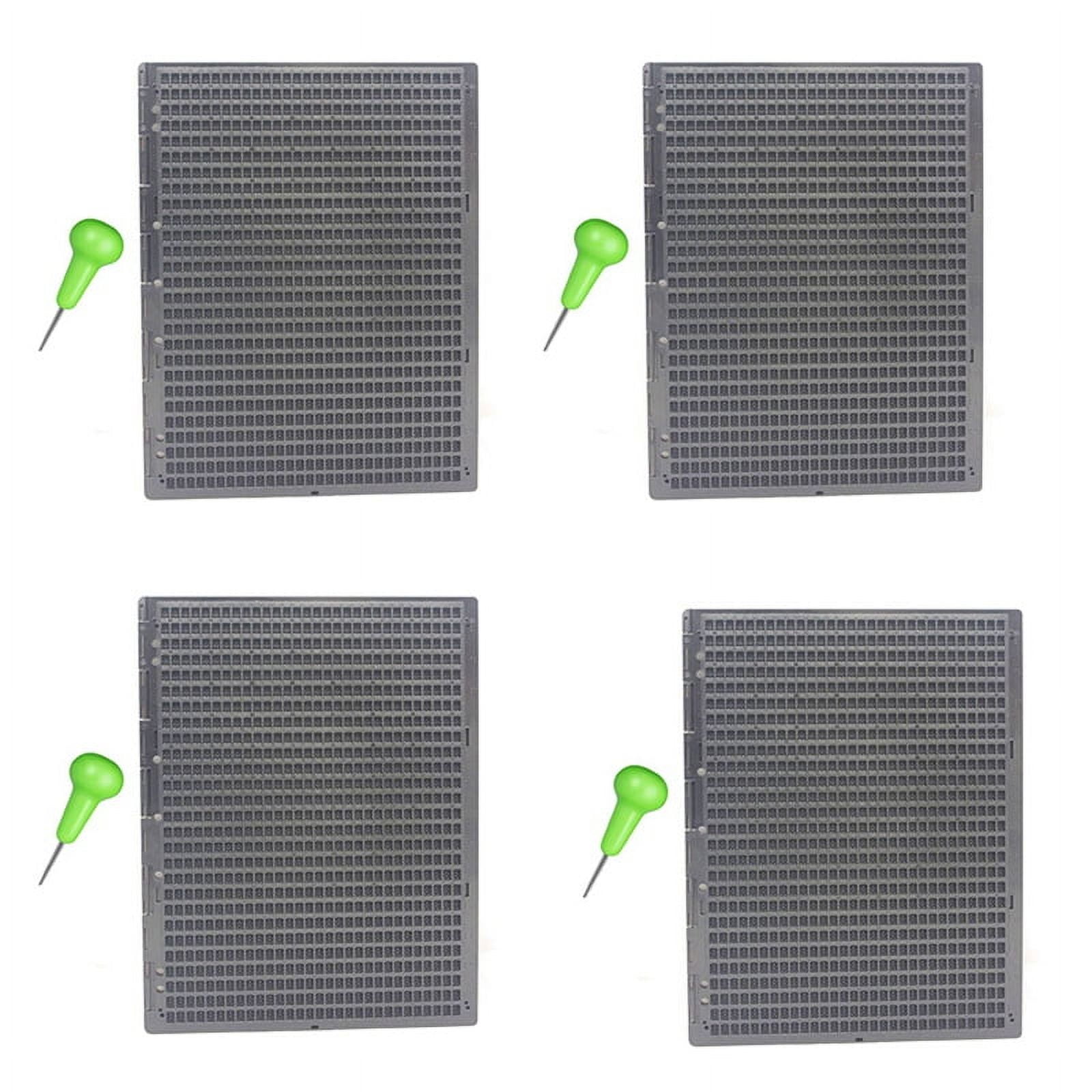 4X 27 Lines and 30 Grids Practical School Plastic Braille Portable ...