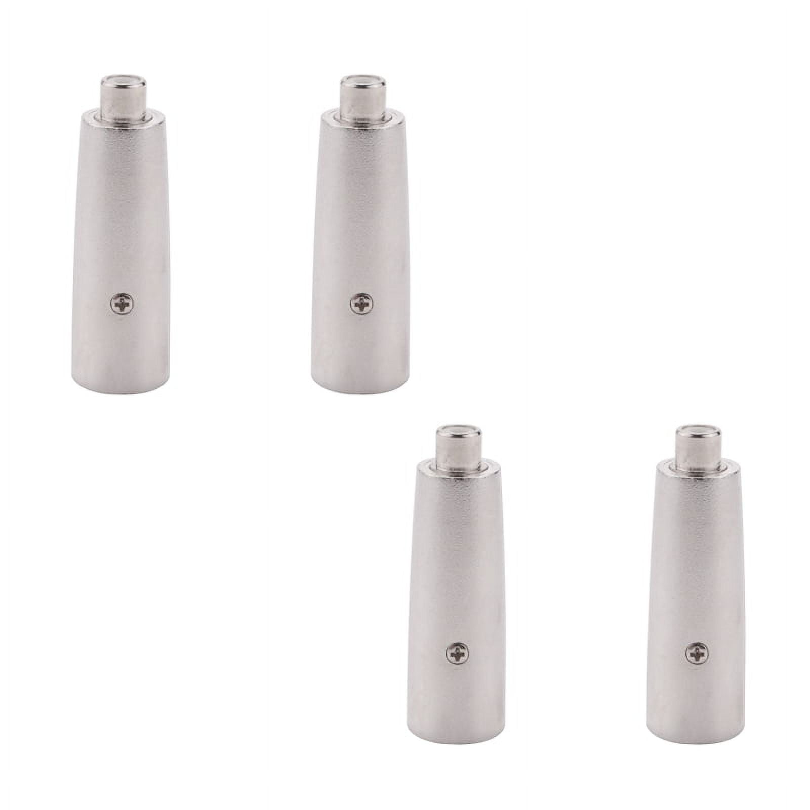 4X 3 Pin XLR Male to RCA Female Audio Plug Microphone Barrel Adapter ...