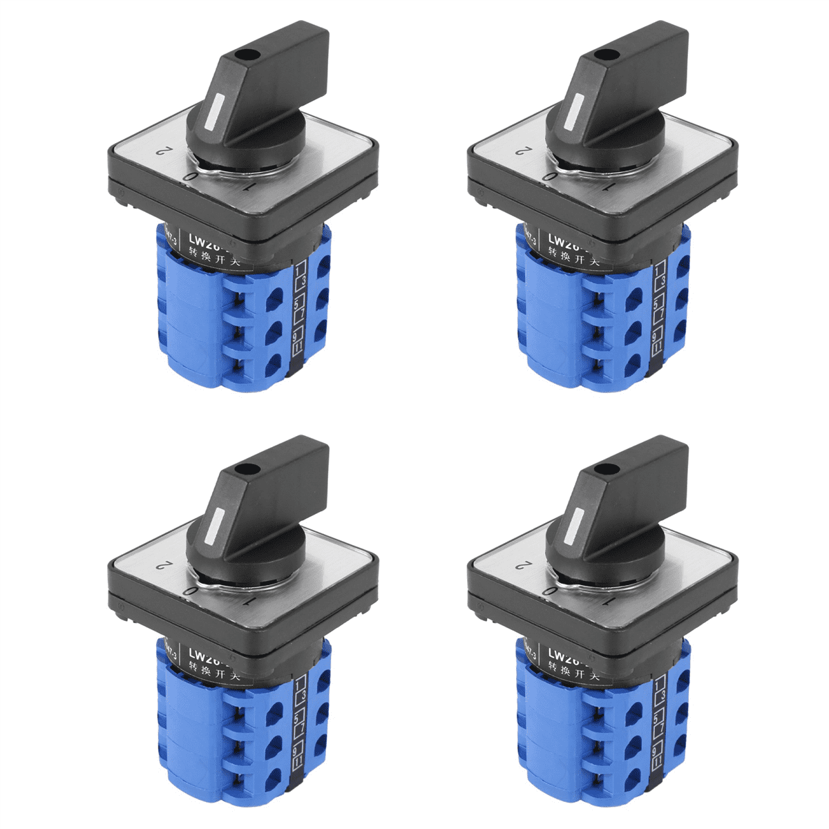 4X 3 Positions On--on Changeover Control Cam Switch 20A - Walmart.com