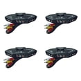 4X 3-Way Audio Video AV Switch Box Splitter Switch W/ Cable for TV X ...