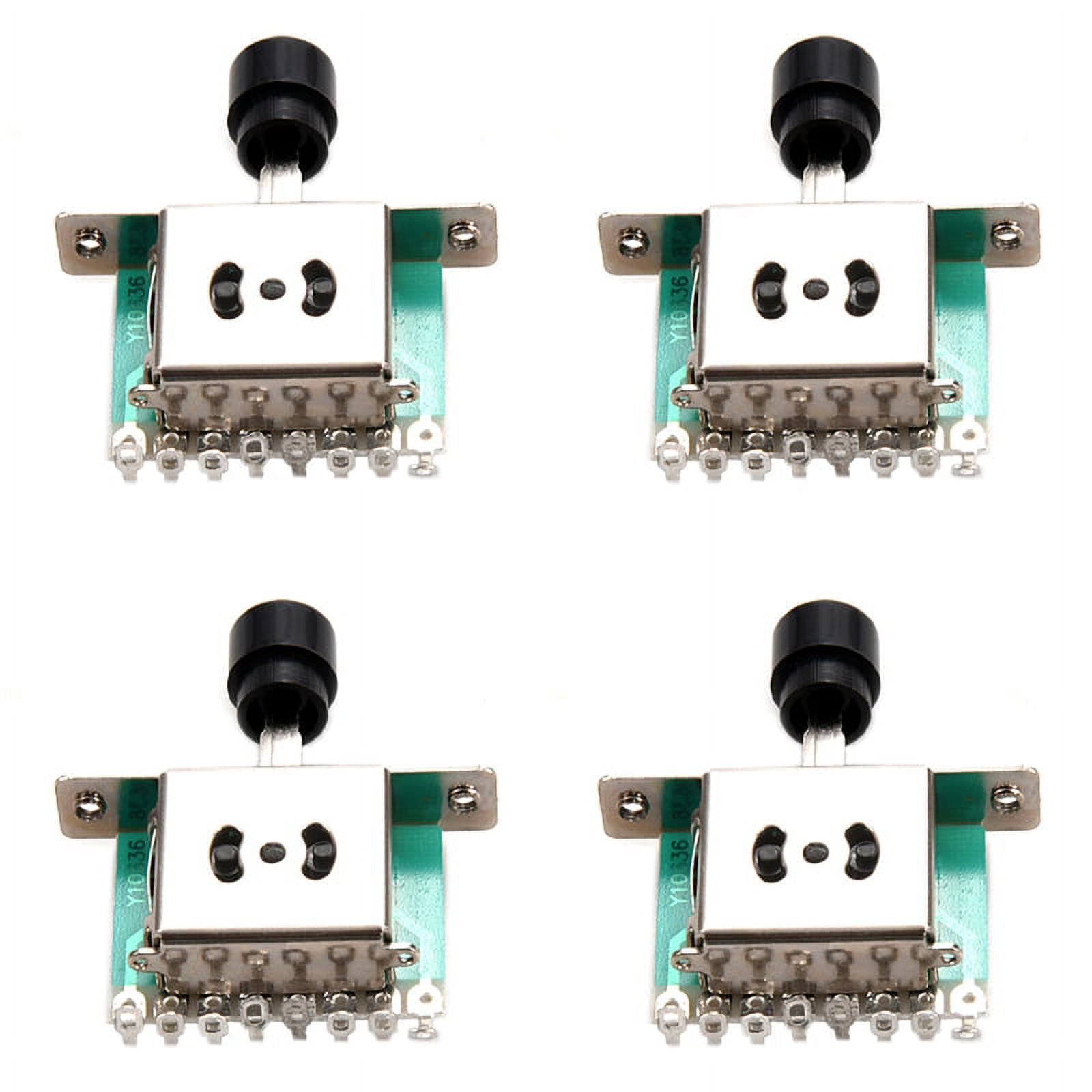 4X 3 Way Selector Switches,Guitar Toggle Lever Switches for Electric ...