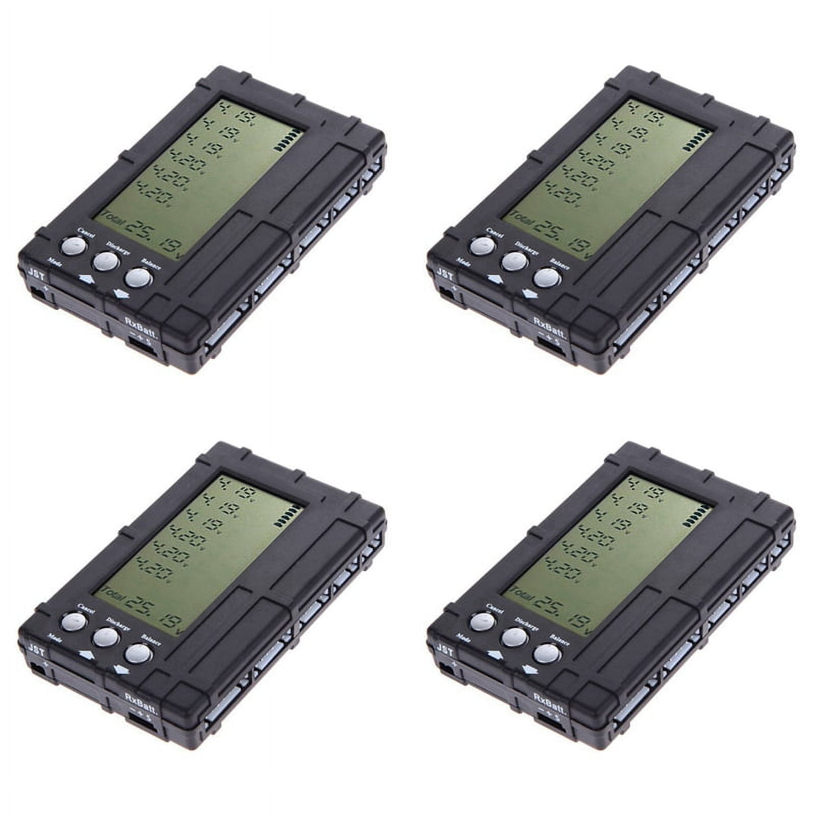 4X LCD RC Battery Discharger Balancer Meter Tester for 2-6S Lipo Li-Fe ...