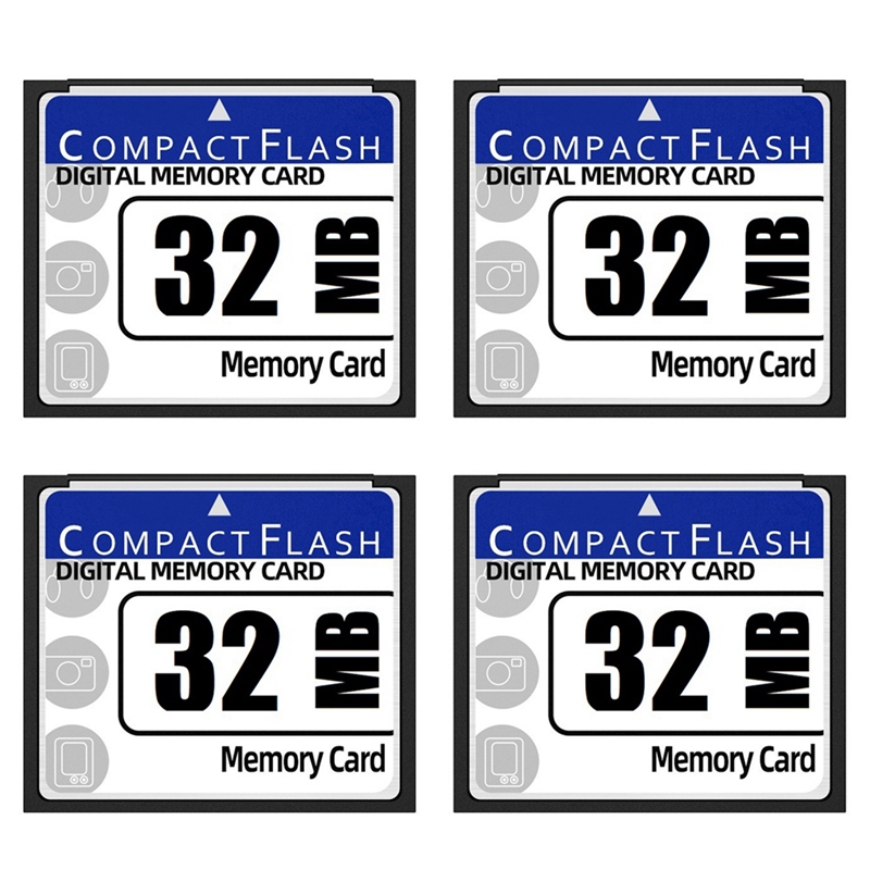 4X 32MB Compact Flash Memory Card for Camera, Advertising Machine ...