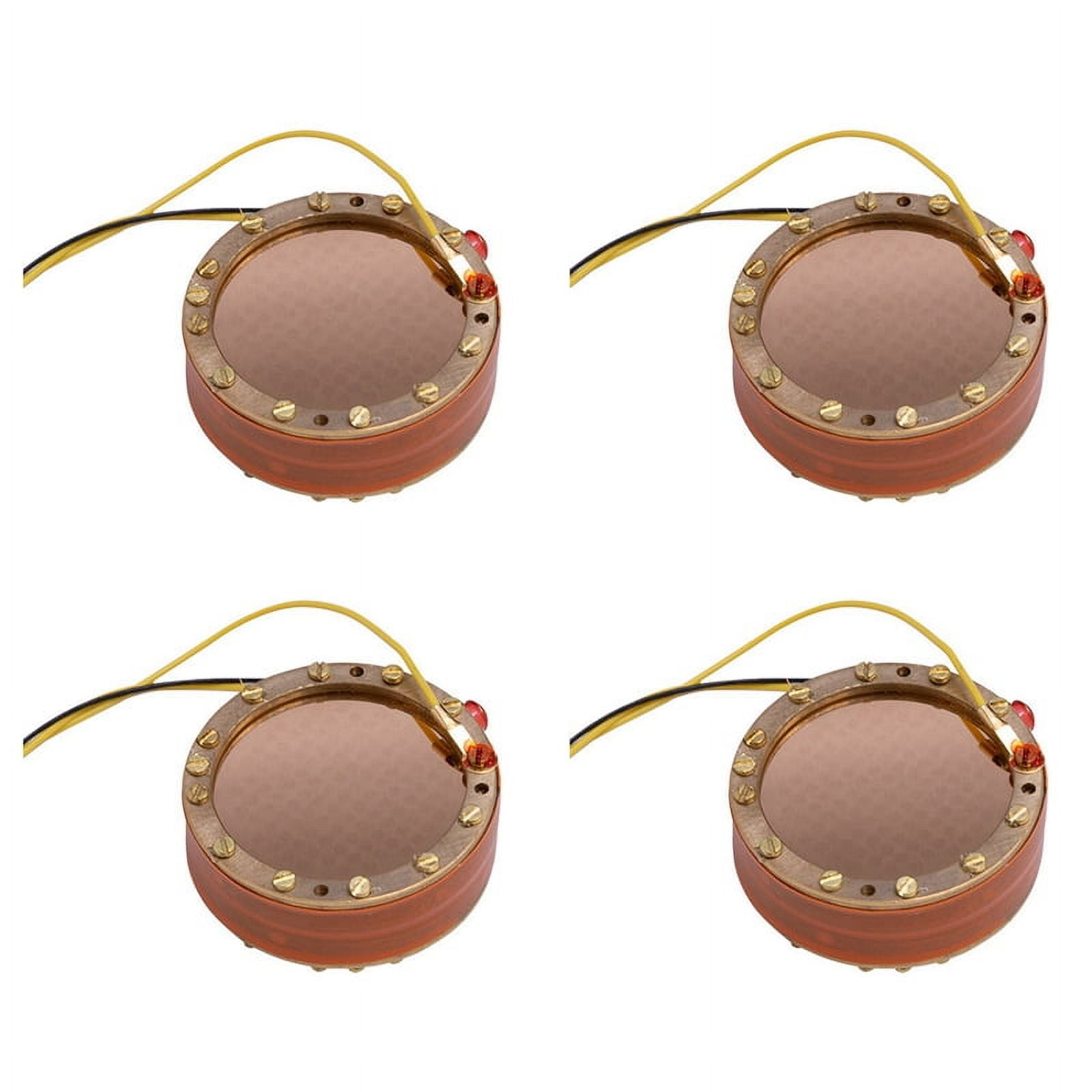 4X 34mm Large Diaphragm Microphone Core Recording Condenser Mic Capsule ...