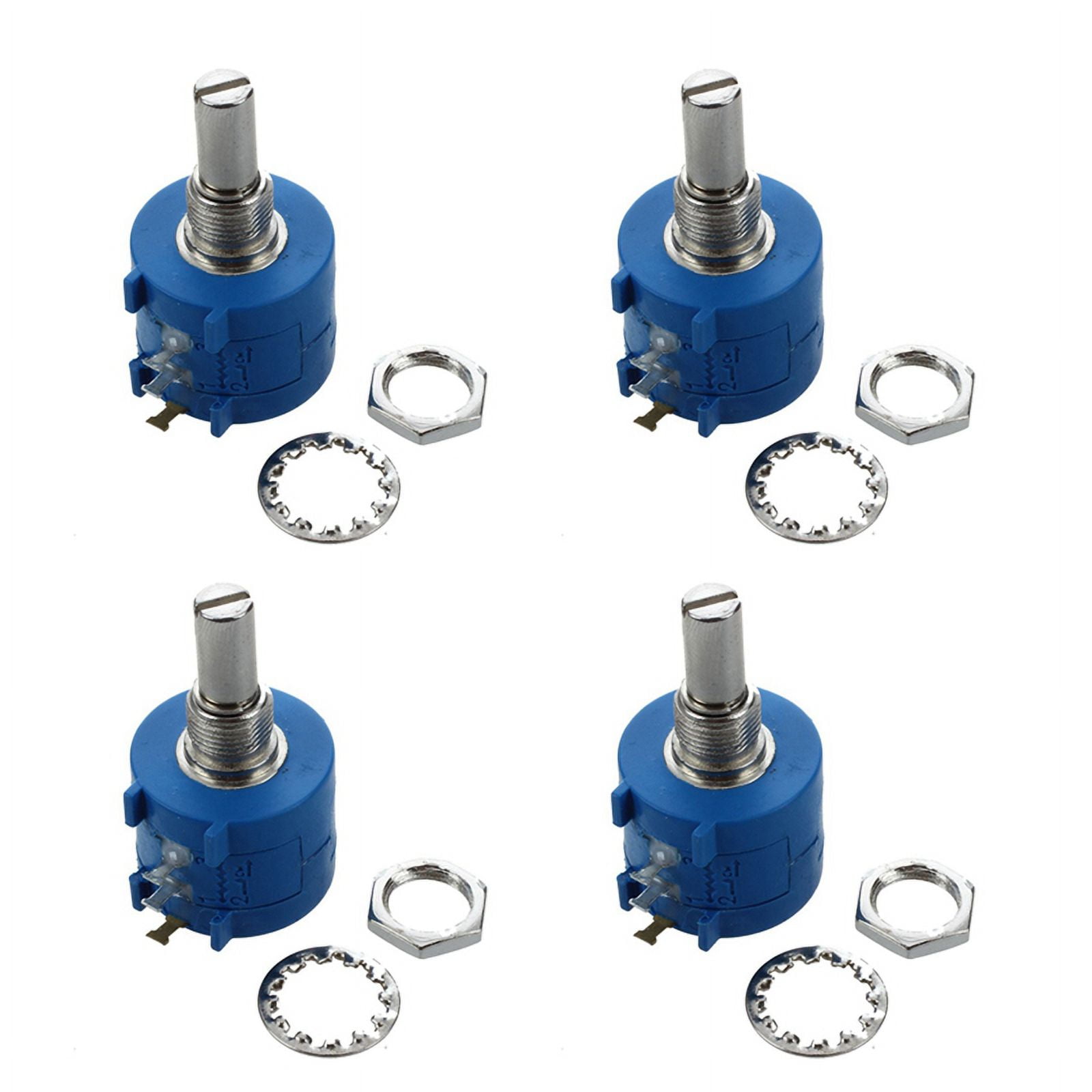 4X 3590S-2-502L 5K Ohm 10-Turn Rotary Wire Wound Precision ...