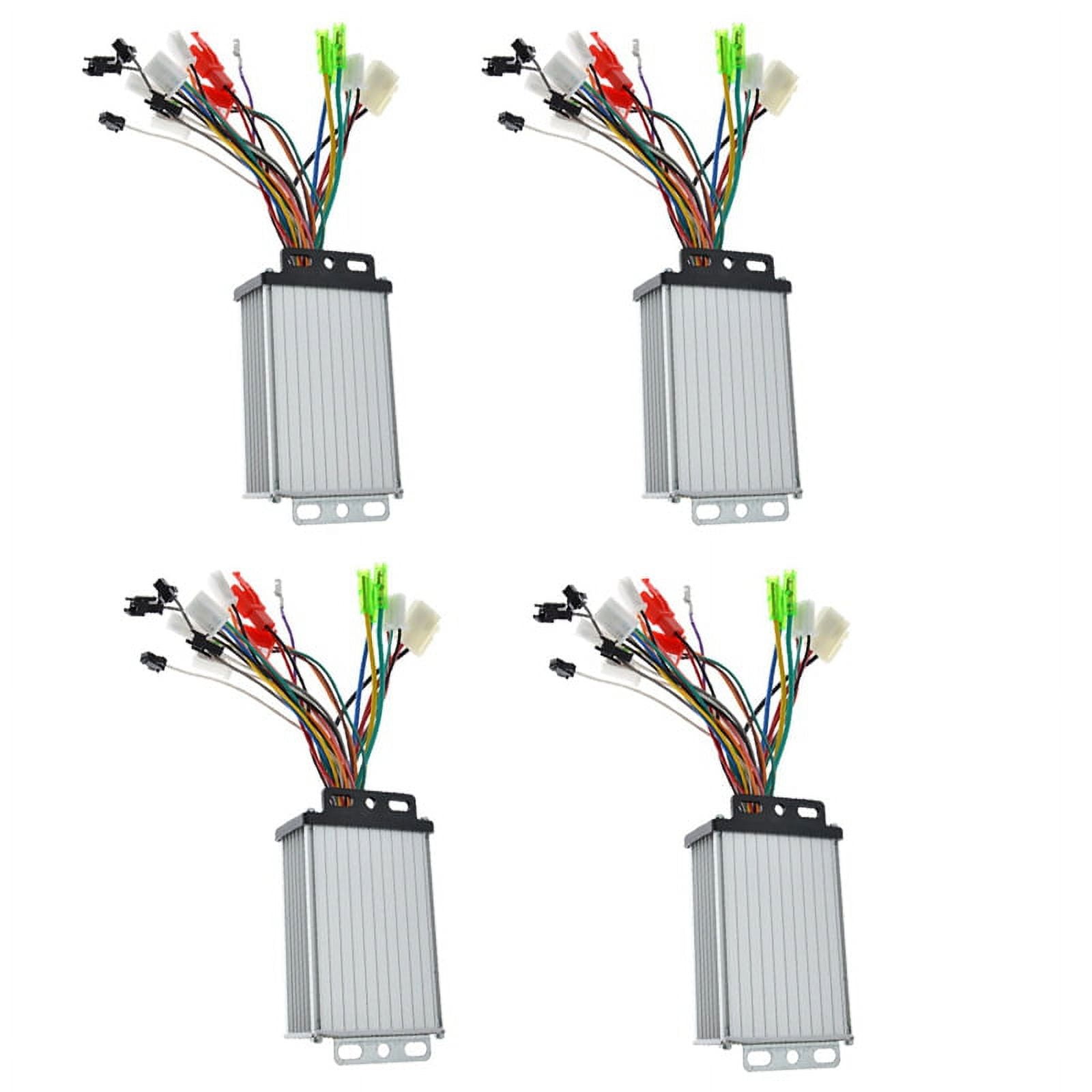 4X 36V 48V 350W E-Bike Brushless Controller 6 Tube Dual Mode for ...