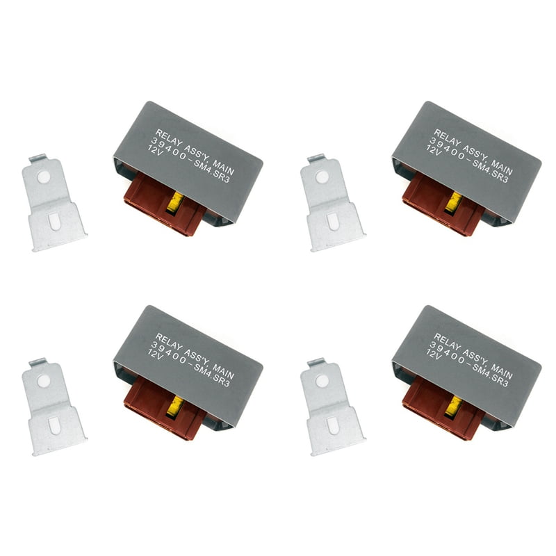 4X 39400-SM4-003 Fuel Pump Main Relay for 1992-2001 del Sol -V Accord ...