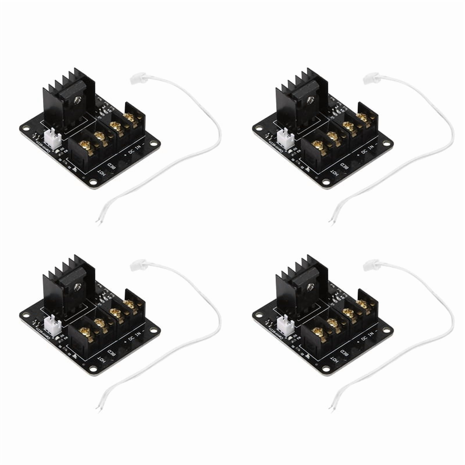 4X 3D Printer Hotbed MOSFET Expansion Module Inc 2pin Lead Anet A8 A6 ...