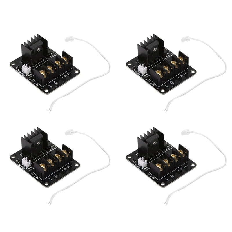 4x 3d Printer Hotbed Mosfet Expansion Module Inc 2pin Lead Anet A8 A6