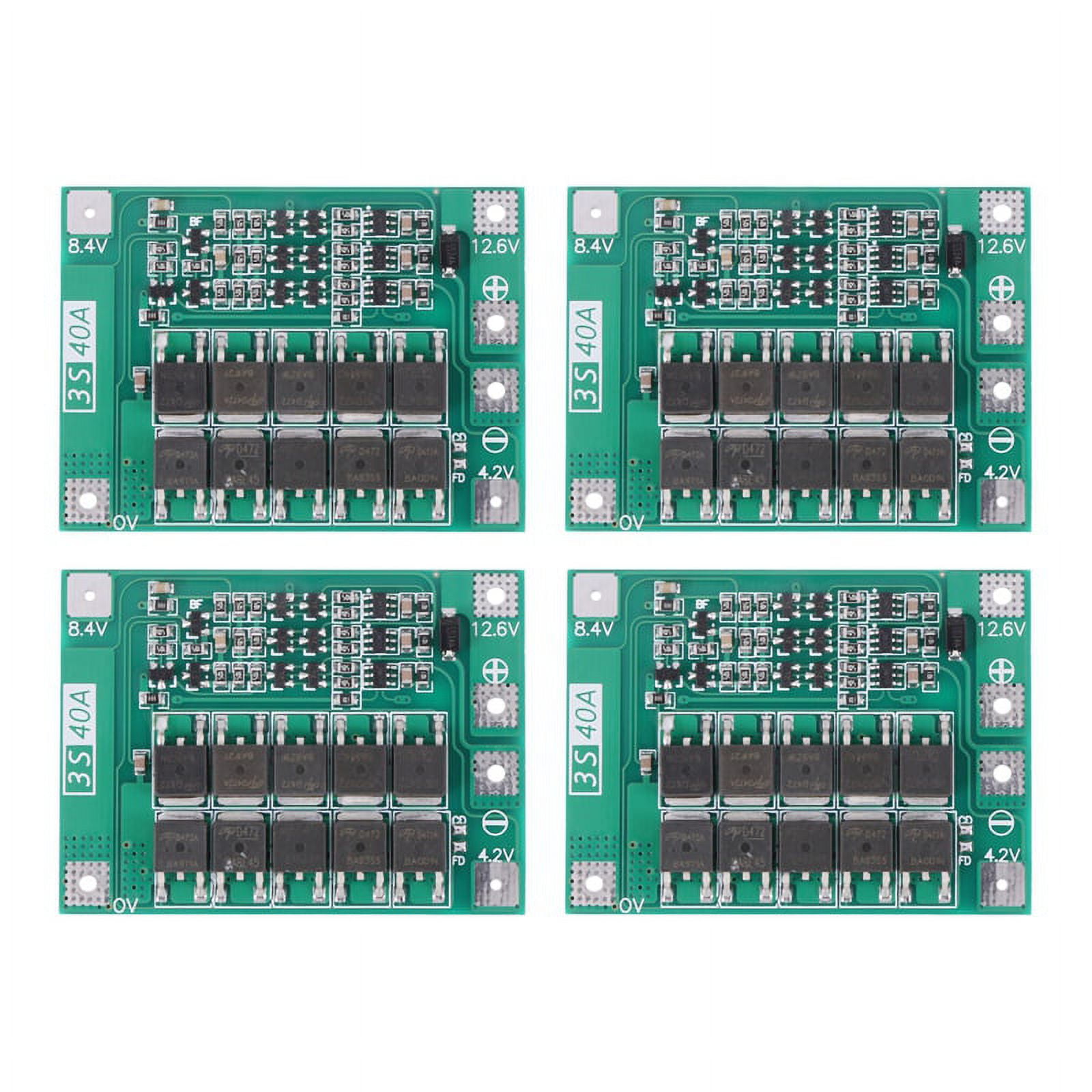 4X 3S 40A 18650 Li-Ion Lithium Battery Charger Protection Board Pcb for ...