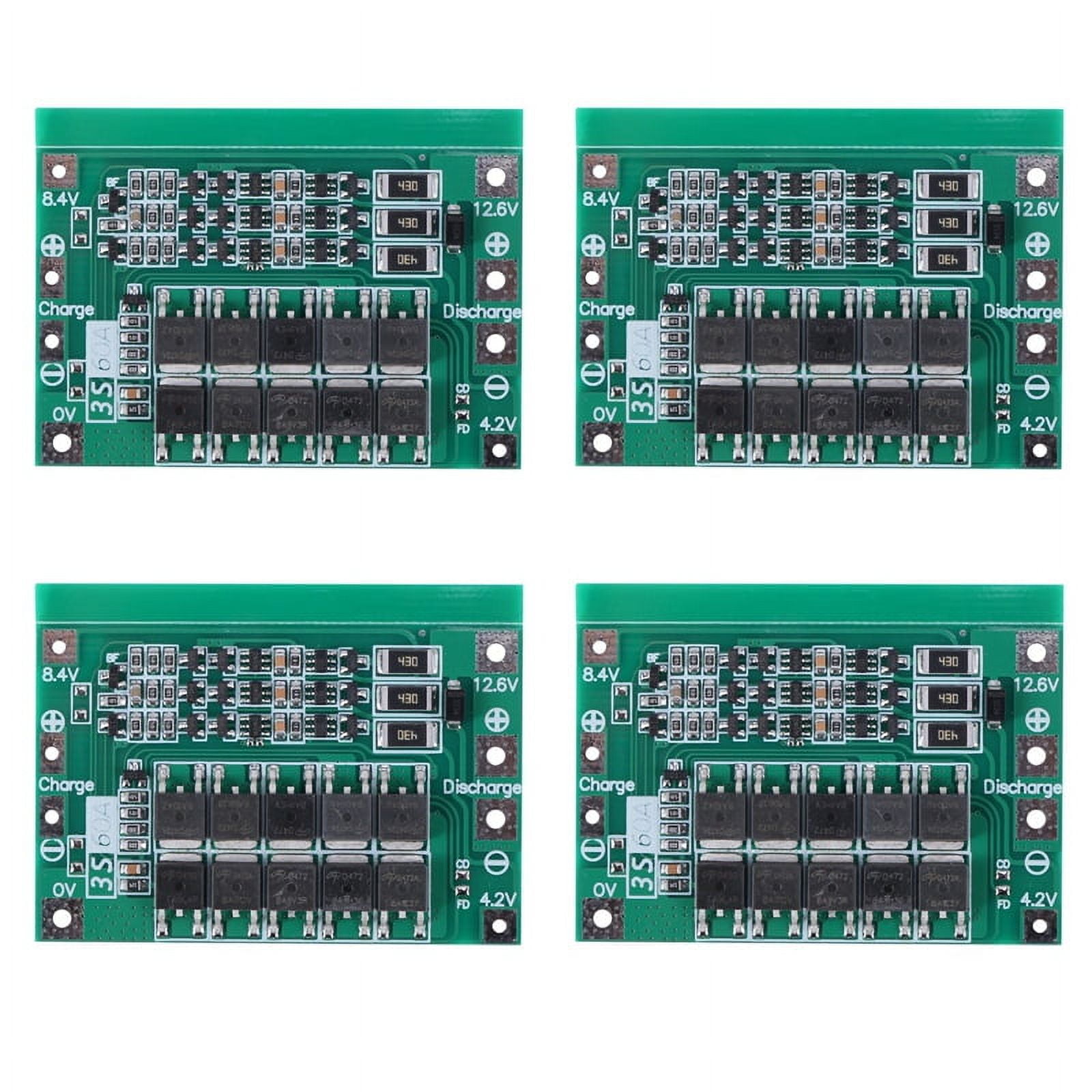 4X 3S 60A Board Lithium Li-Ion Protection Board with Balance for Drill ...