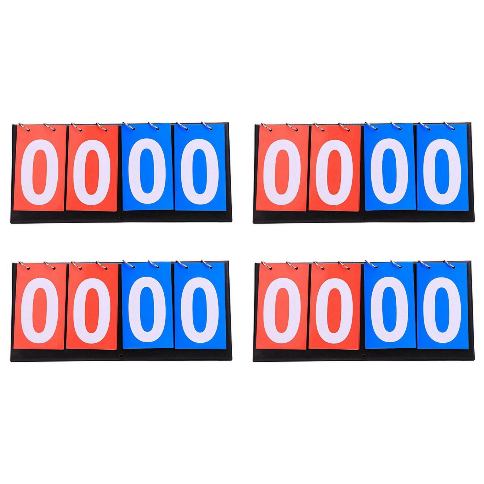 4X 4 Digit Score Board Basketball Soccer Scoreboard for Basketball ...
