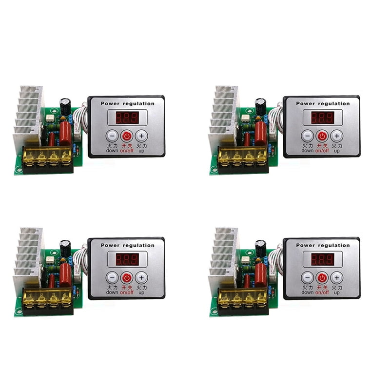 4X 4000W AC SCR Voltage Regulator Dimmer Electric Motor Speed ...