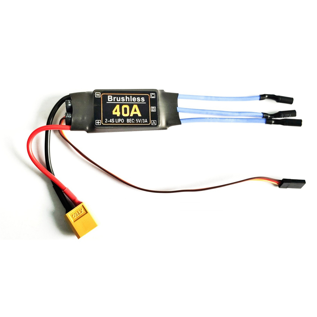 4X 40A Brushless ESC Plug RC Toys Components Accessories Speed Controller Motor FPV Quadcopter ...