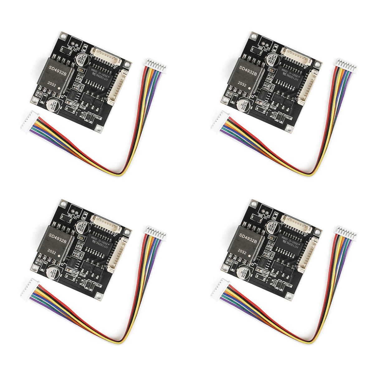 4X 48V to 12V PoE Module for Security CCTV Network IP Cameras Power ...