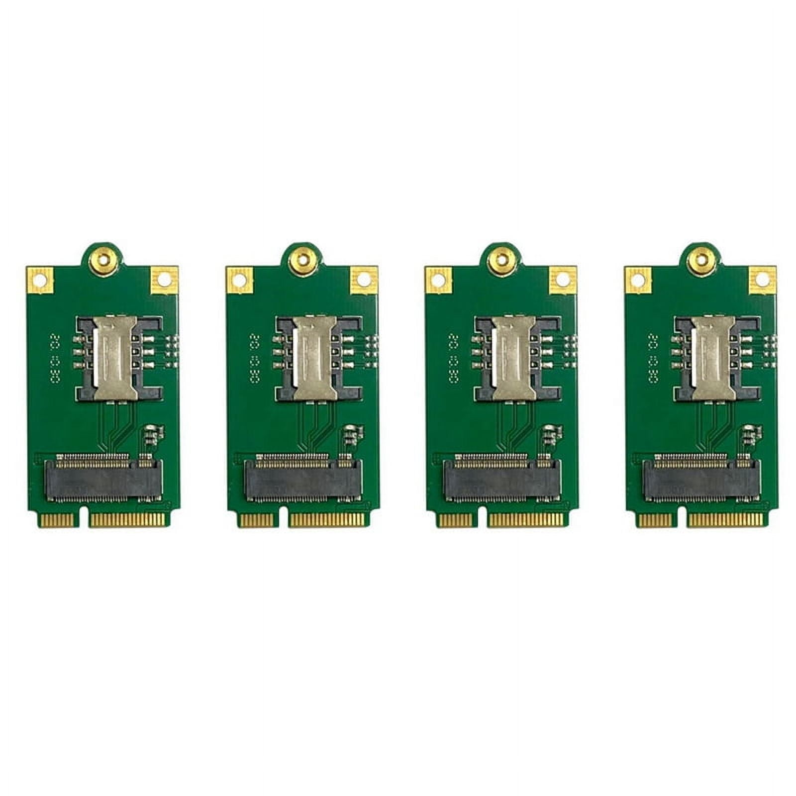 4X 4G 5G M.2 to Pcie Adapter NGFF to Mini Pci-E Adapter Board with SIM ...