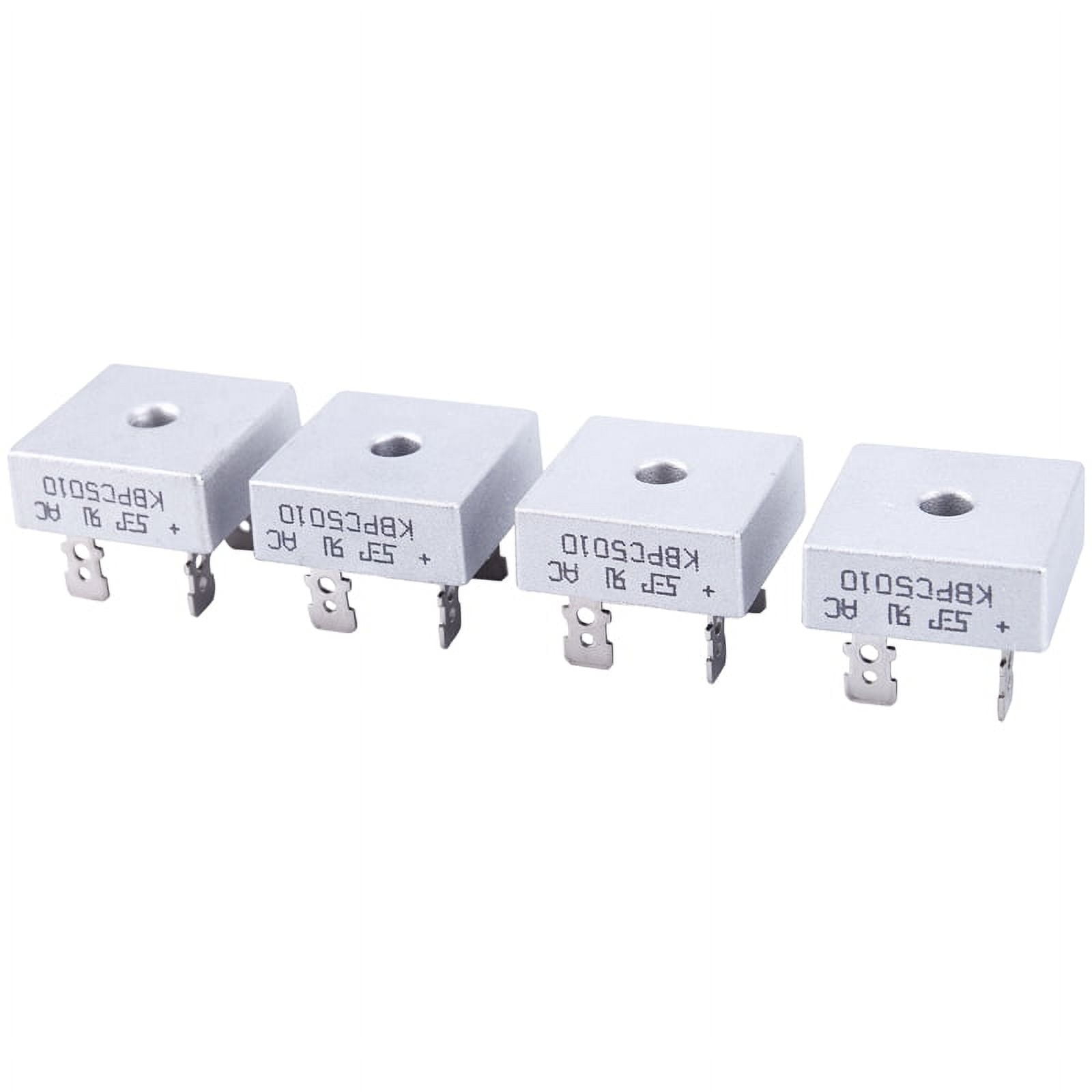 4X 50A 1000V Metal Case Single Phases Diode Bridge Rectifier KBPC5010 ...