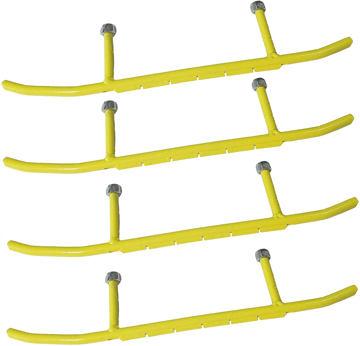 4X 6" Carbides for Ski-Doo Snowmobile Precision Skis Legend SE MXZX MX ...