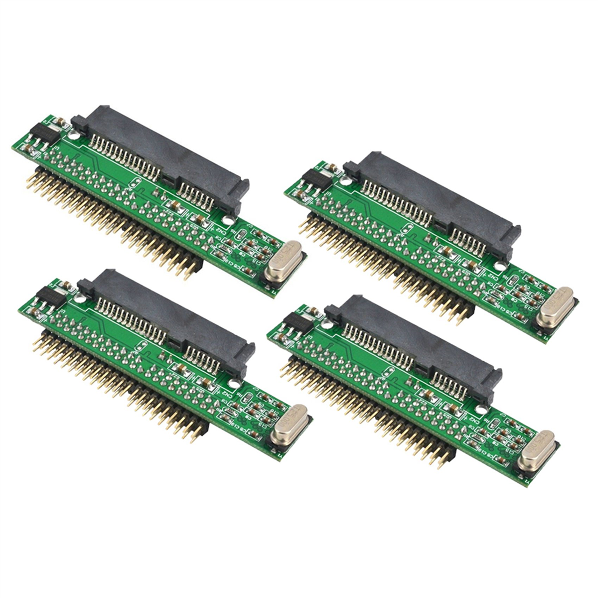 4X 7+15 Pin Sata Ssd Hdd Female to 2.5 Inch 44Pin Ide Male Adapter for Laptop - Walmart.com