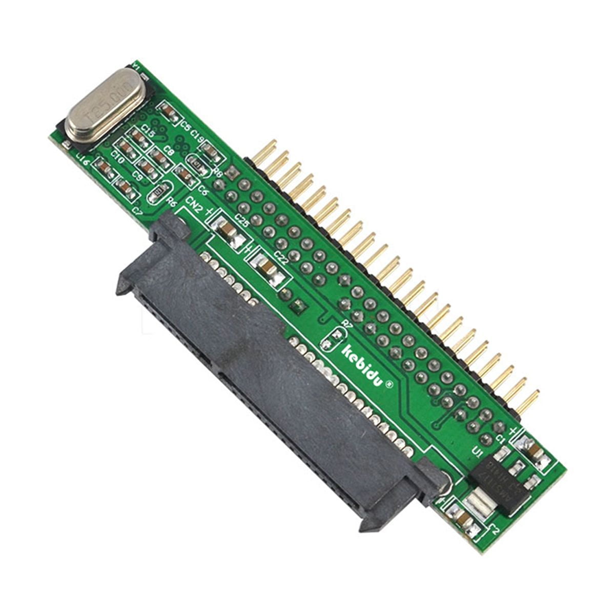 4X 7+15 Pin Sata Ssd Hdd Female to 2.5 Inch 44Pin Ide Male Adapter for Laptop - Walmart.com