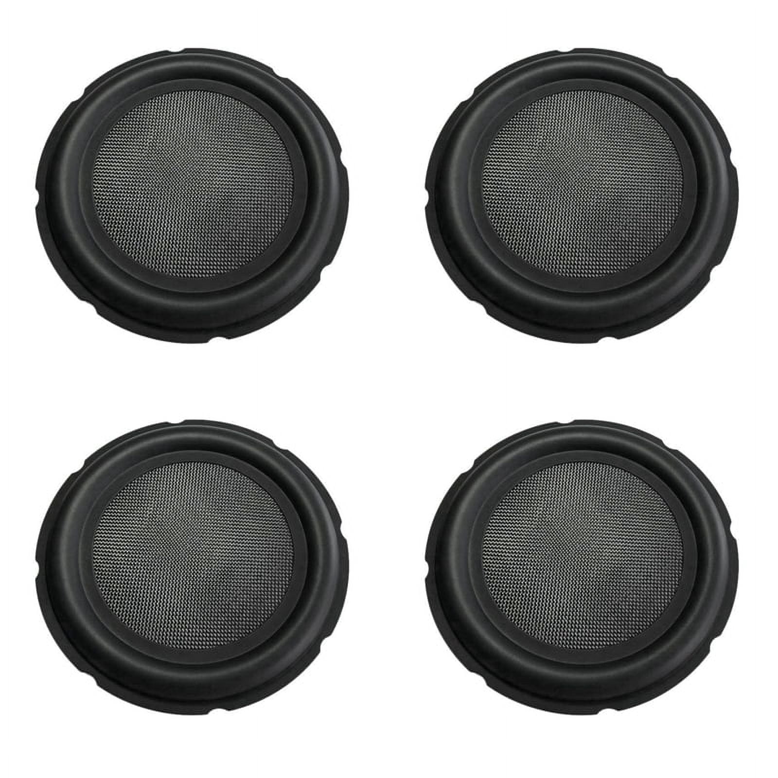 4X 8 Inch Bass Speaker Passive Radiator Auxiliary Rubber Vibration ...