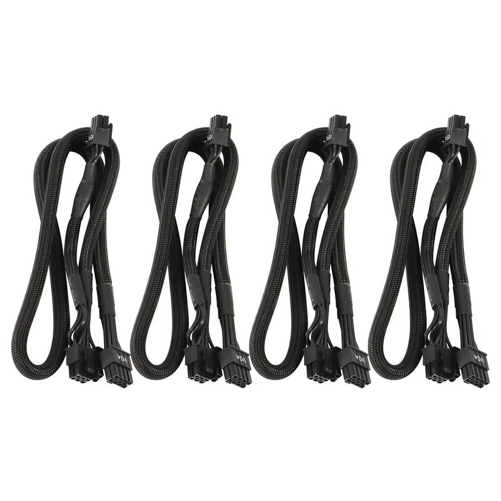 4X 8 PIN TO Dual 8 Pin 6 PIN PCIE VGA Power Supply Cable for Supernova ...