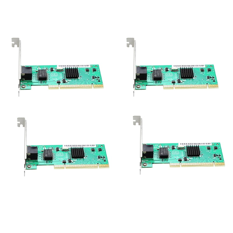 4X 82540 1000Mbps Gigabit PCI Network Card Adapter Diskless RJ45 Port ...