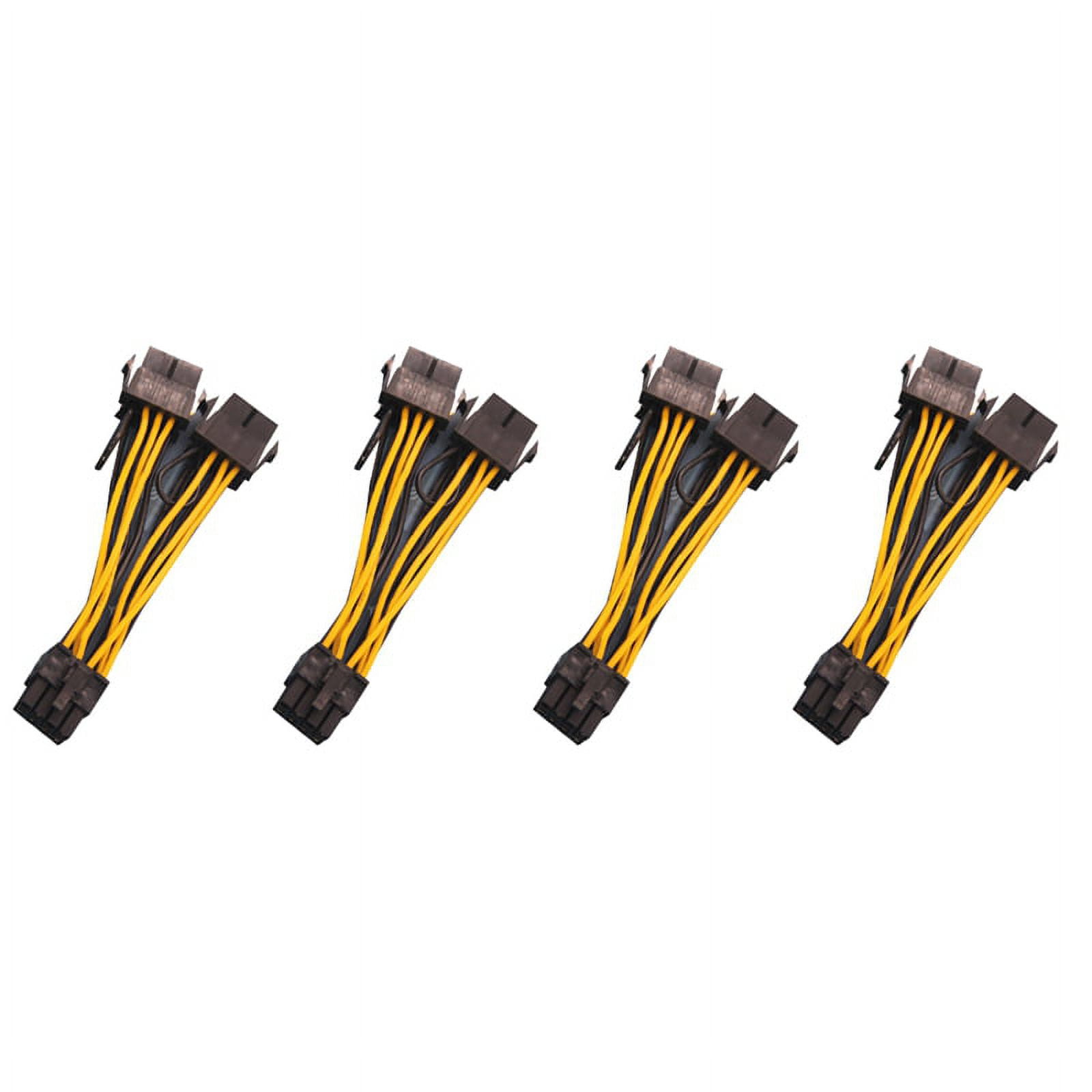 4X 8Pin to 8Pin(6+2) Cable GPU Cable for K80 M40 M60 P40 P100 - Walmart.com