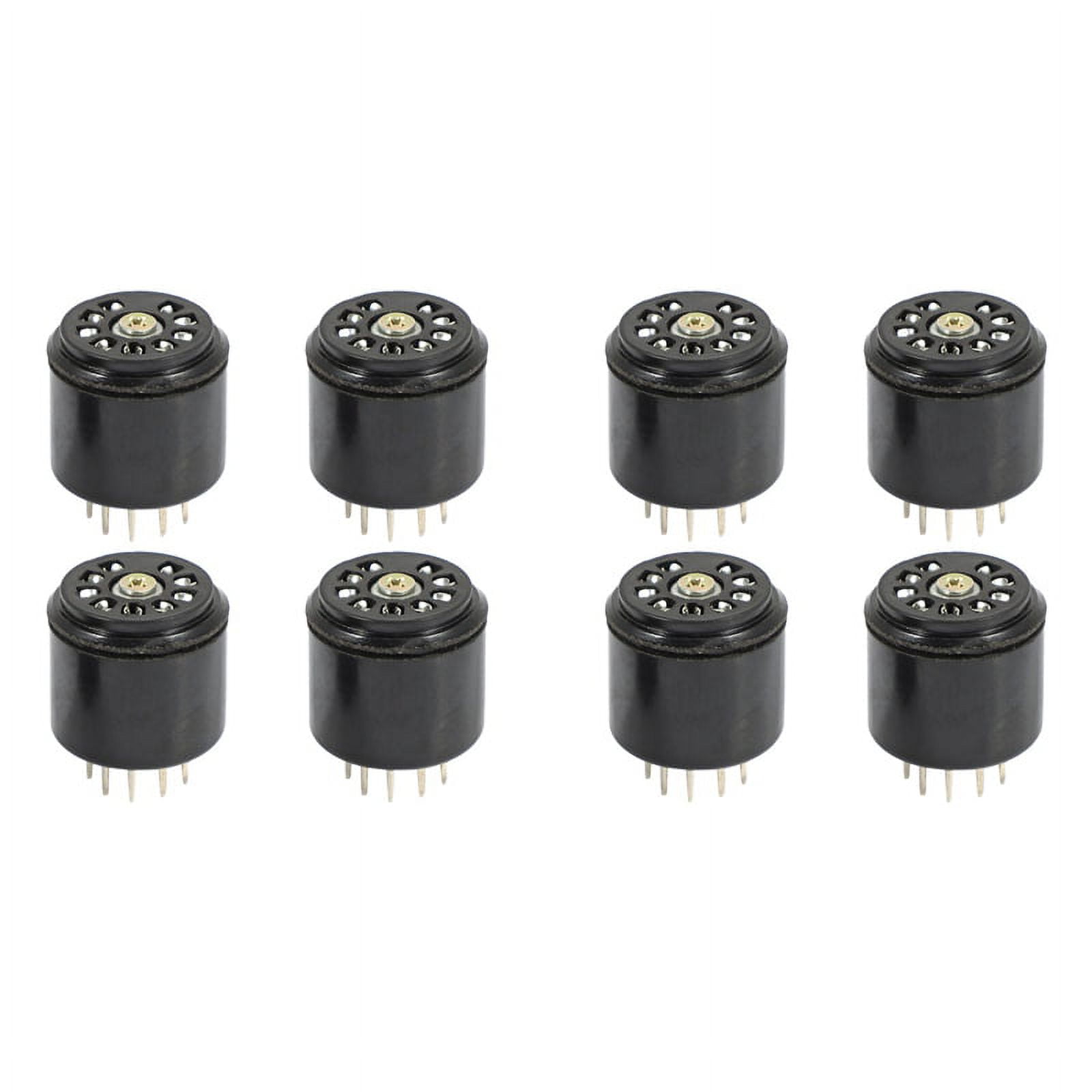 4X 9Pin Bakelite Vacuum Tube Socket Saver Base for 12AX7 12AU7 ECC82 ...