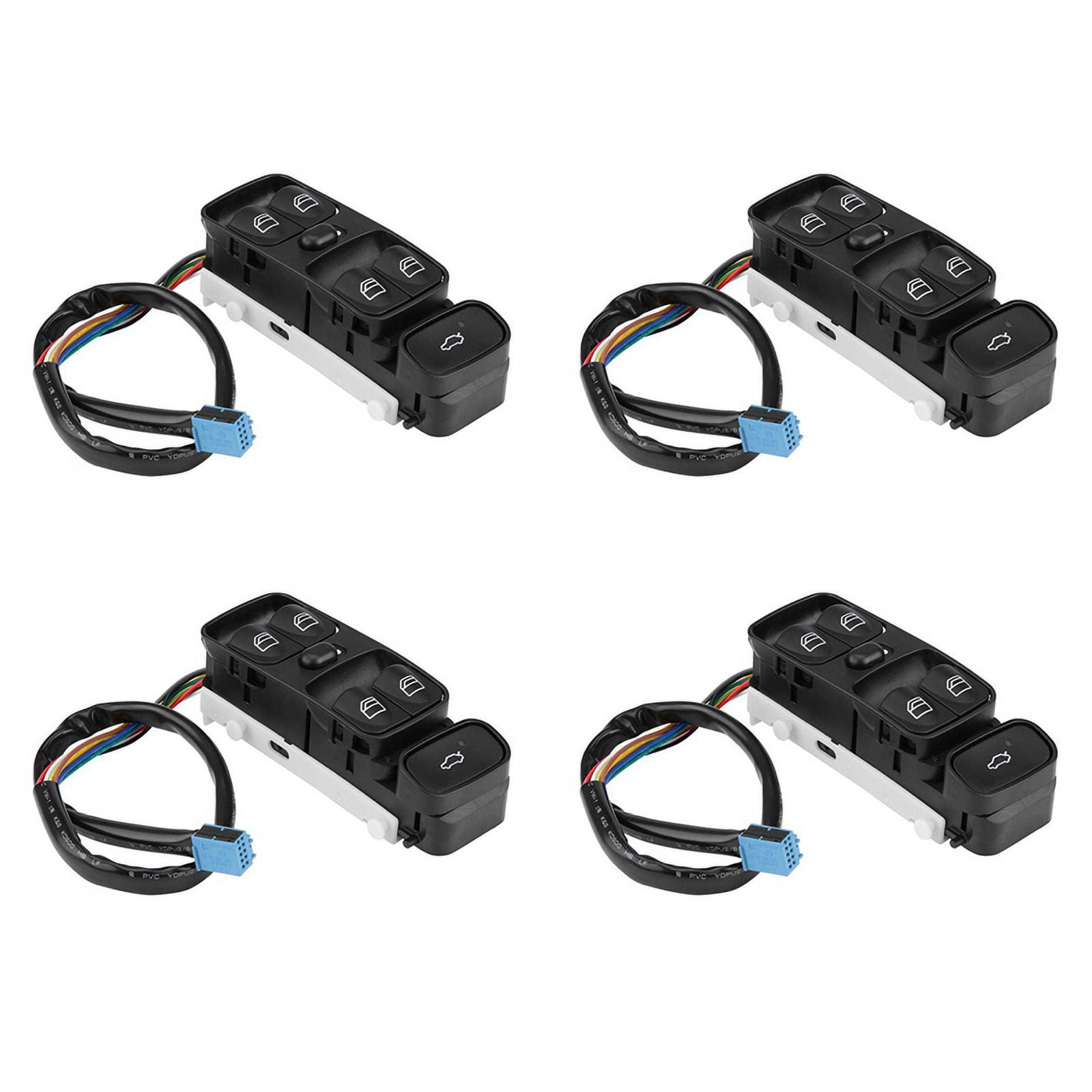 4X A2038200110 A2098203410 Power Control Window Switch Button for C ...