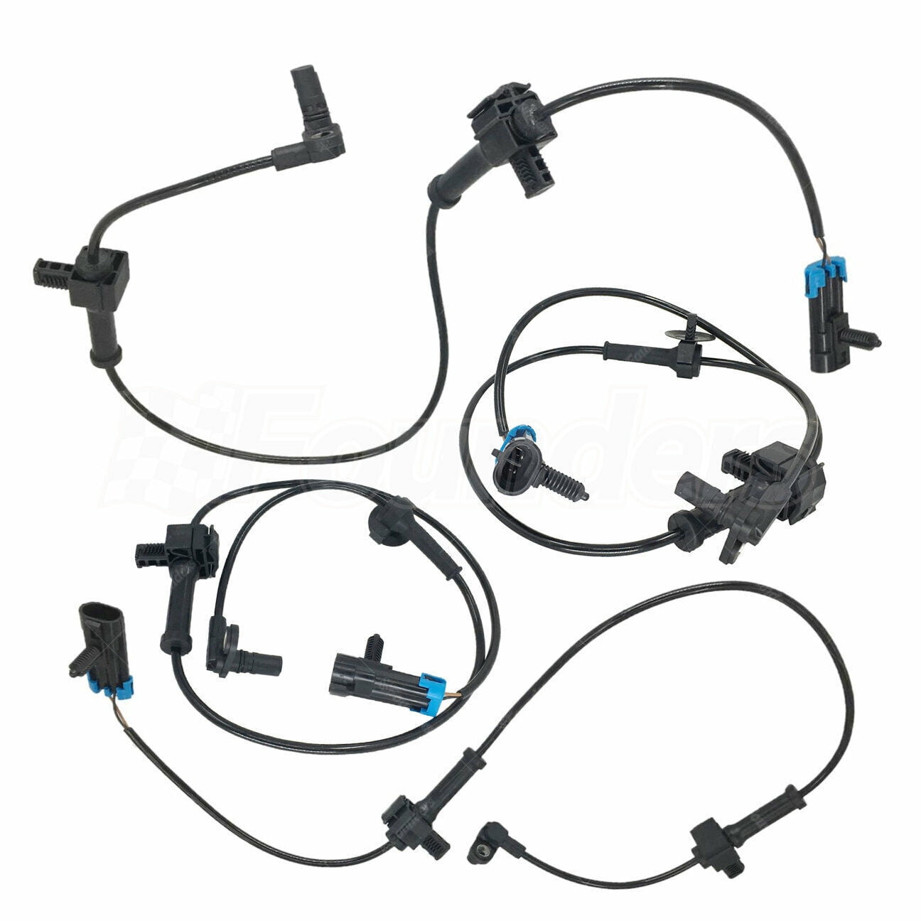 4X ABS Wheel Speed Sensor Front&Rear For Silverado1500 Tahoe GMC Yukon ...
