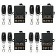 4X AC 220V 30A 1CH 433MHz Wireless Remote Control Switch Relay Receiver ...