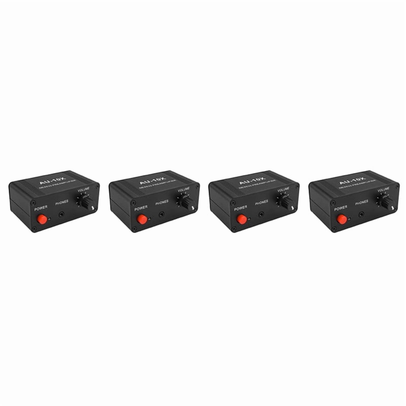 4X AU-10X NE5532 Audio Signal Preamplifier Headphone Pre AMP Board Gain ...
