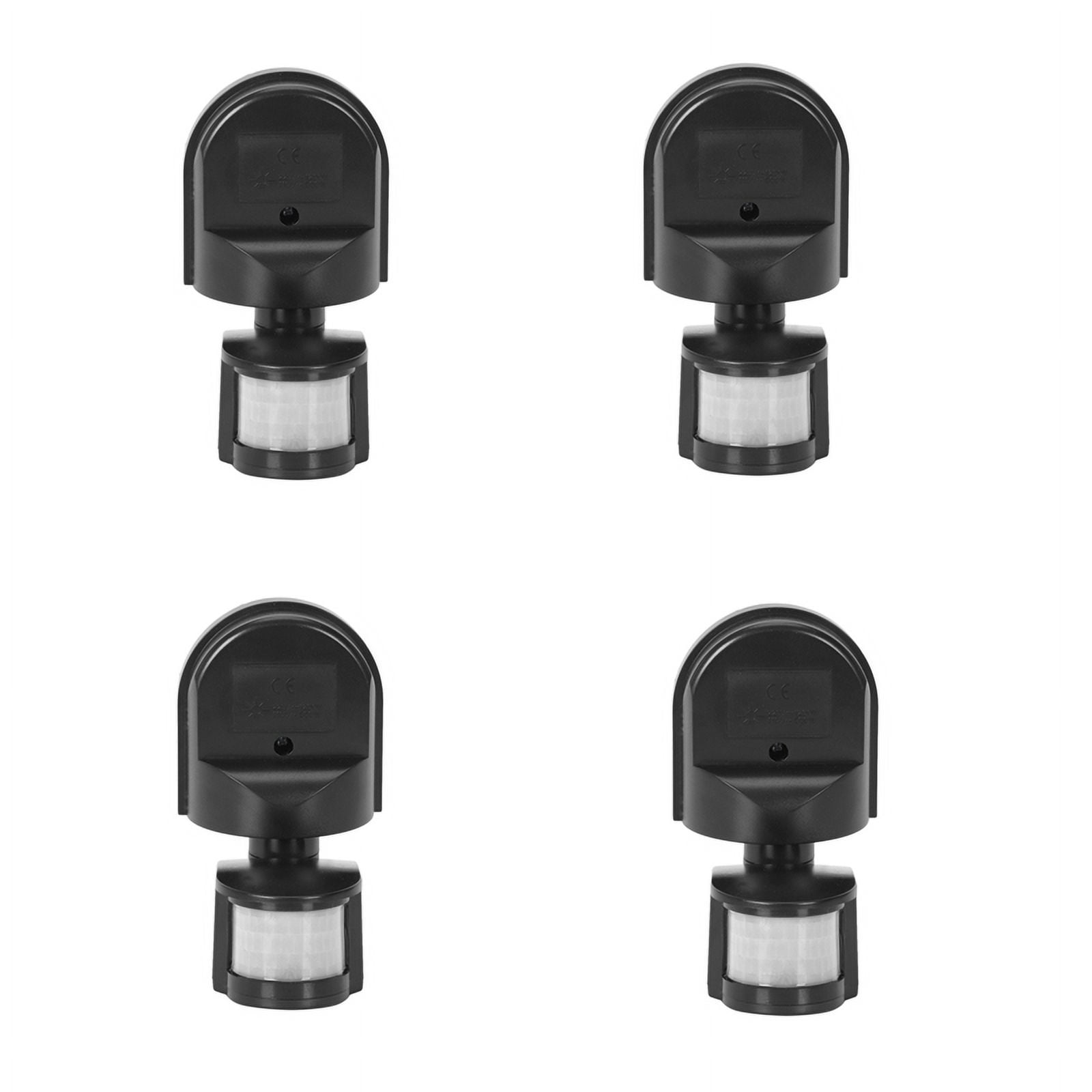 4X Ac110V-240V Outdoor Pir Motion Sensor Switch Wall Light Lamp 180 ...