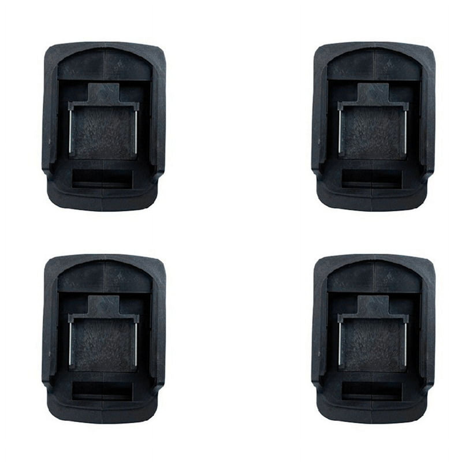 4X Adaptor for 18V Li-Ion Battery Power Mount Connector DIY Adapter ...
