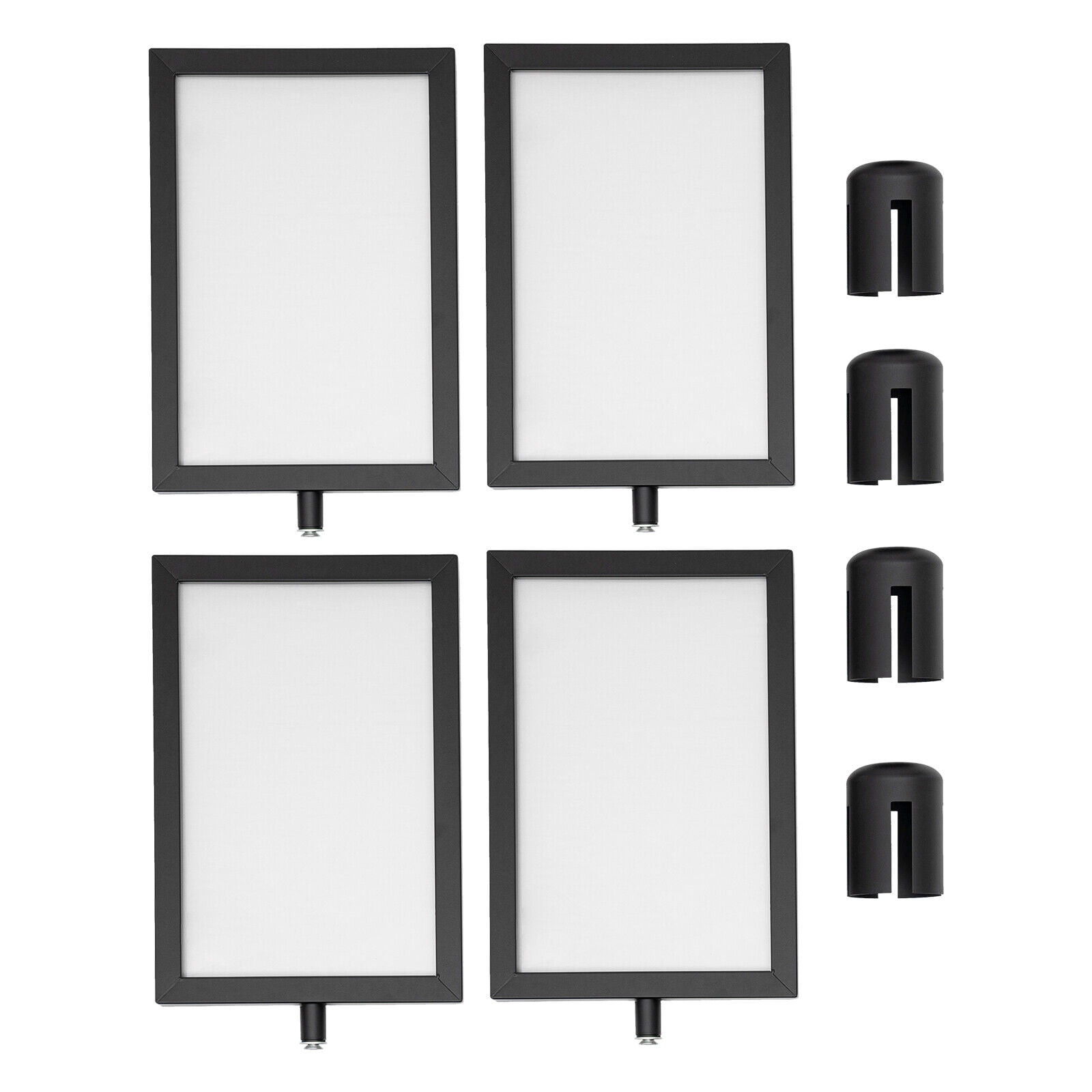 4X Adjustable Poster Sign Stand Floor-Standing Sign Holder with Cross ...