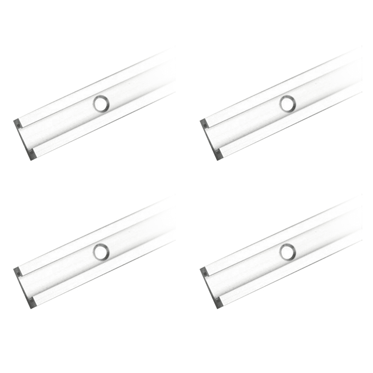 4X Aluminium Bar Slider T-Tracks T-Slot Jig Fixture for Table Saw Gauge ...