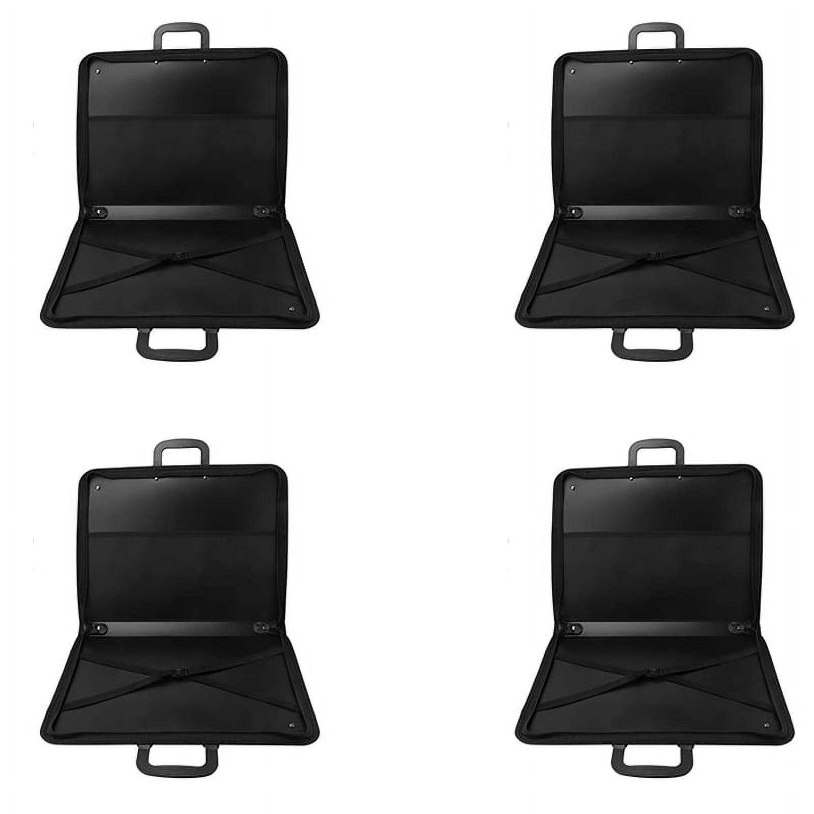 4X Art Portfolio Case with Zipper,Artist Carrying Case Board,Tote Bag ...