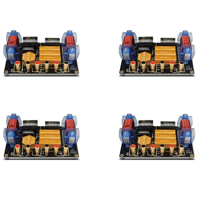 4X Audio Frequency Divider Speaker 2Way Speaker Crossover 10 12 Inch ...