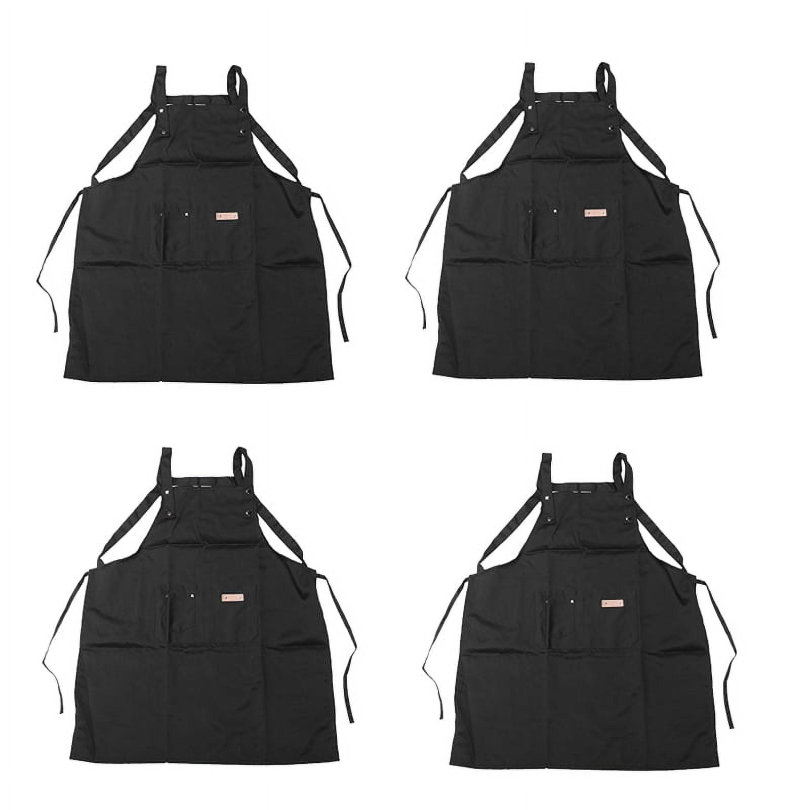 4X B Black Professional Stylist Apron Waterproof Hairdressing Coloring ...