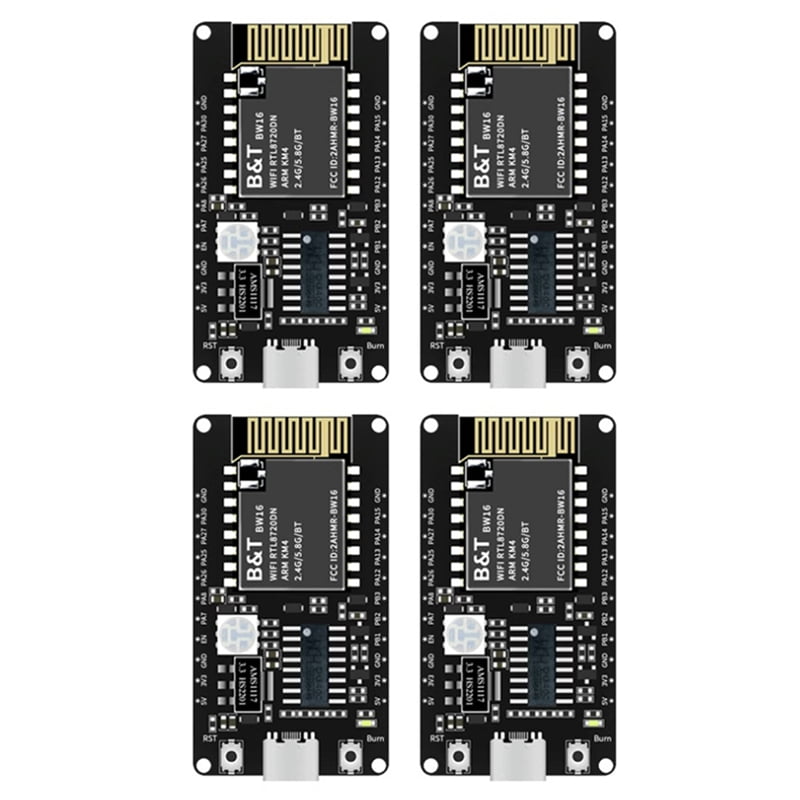 4X BW16-Kit Development Board RTL8720DN Dual-Band Wi-Fi Low-Power ...