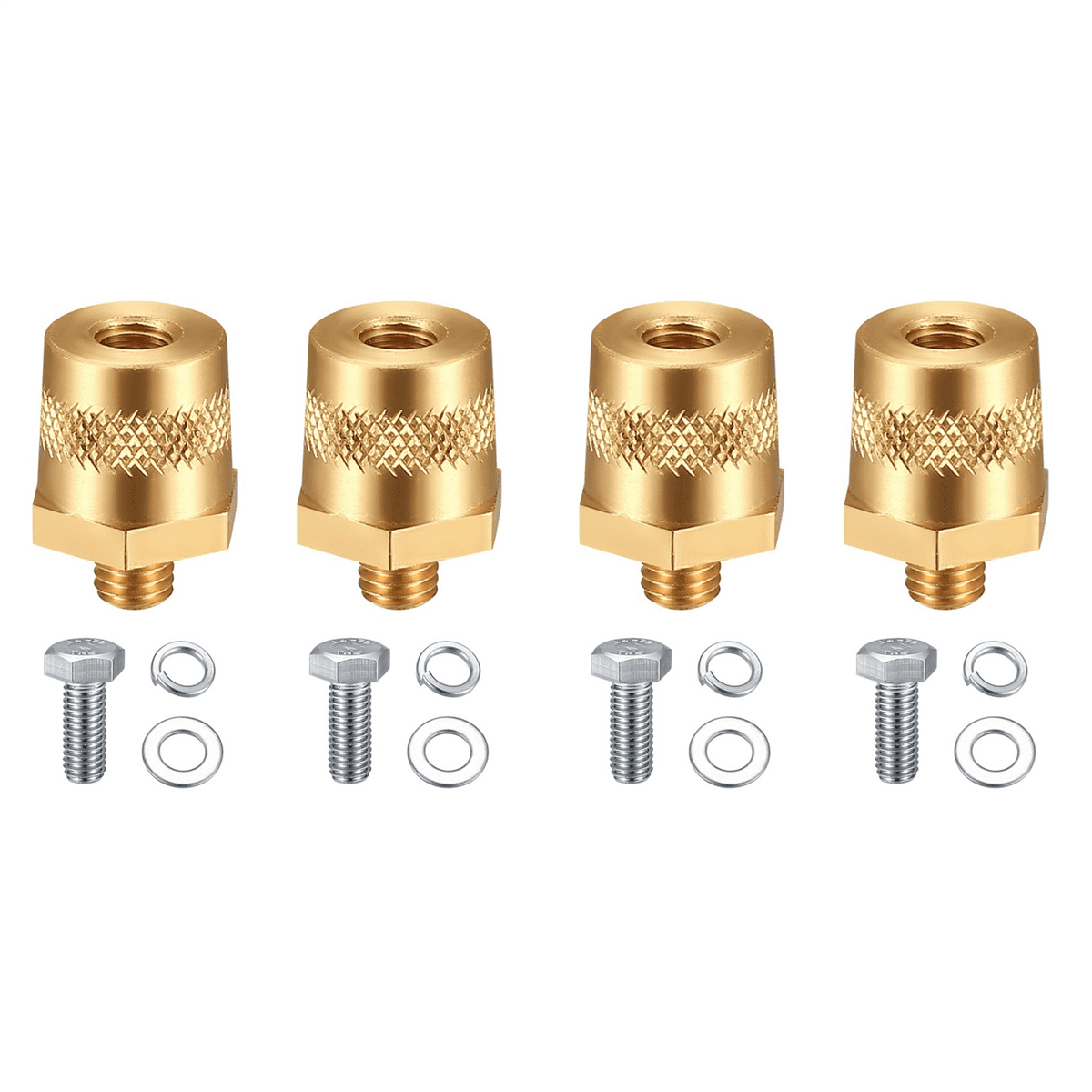 4X Battery Terminal Connectors,Battery Post Terminals,for M8 Top or ...