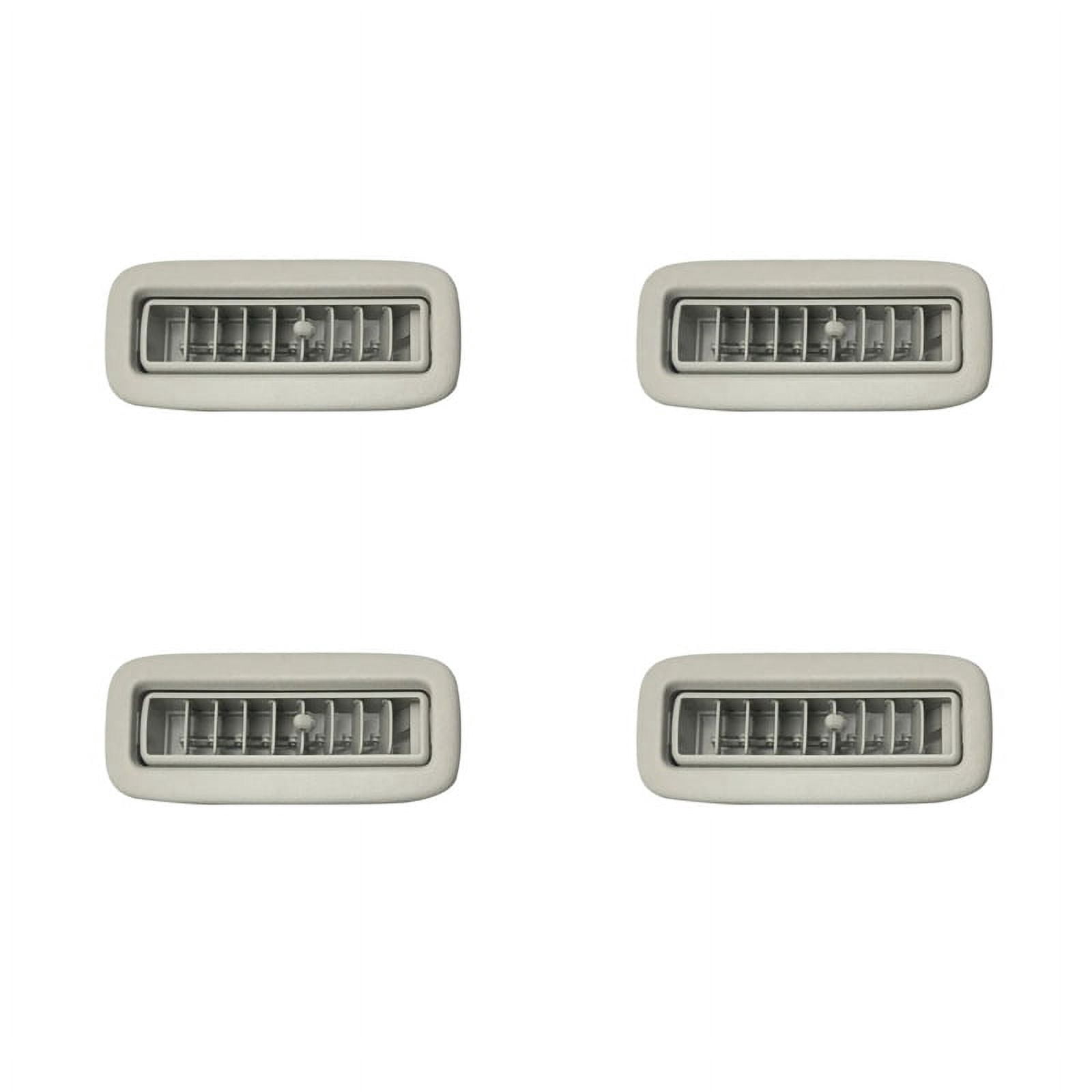 4X Beige Car Roof Top Side Air Conditioning Vent A/C Panel Grille Cover ...