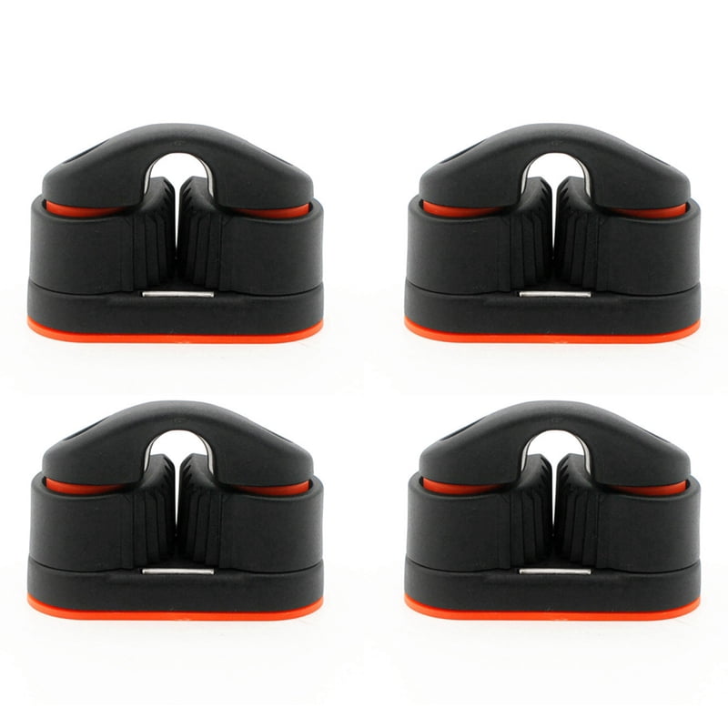 4X Boat Cam Cleat with Ball Bearing Carbo Cam Kit Rope Fairlead for ...