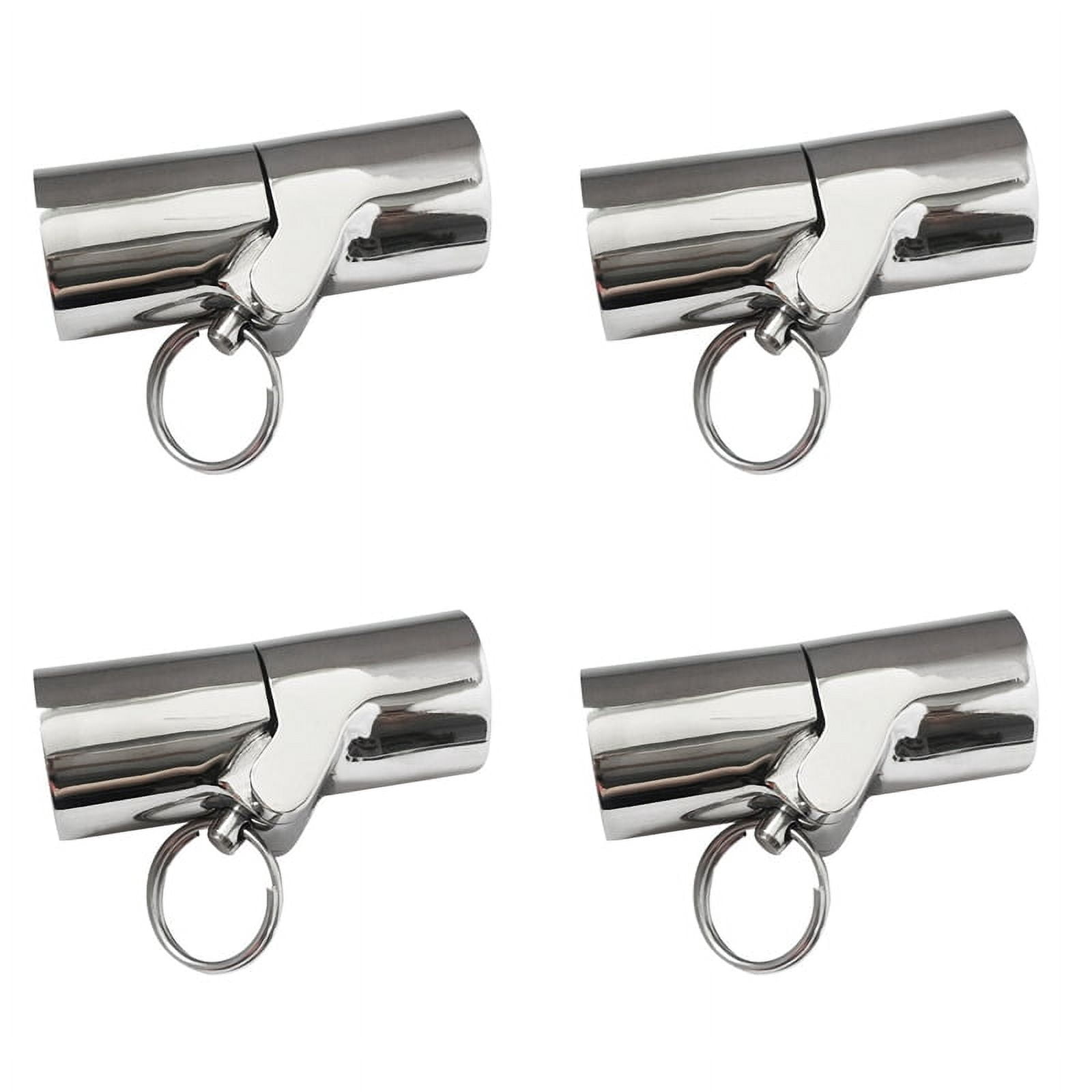 4X Boat Handrail Fitting -Boat Pipe Connector,Folding Swivel Coupling ...